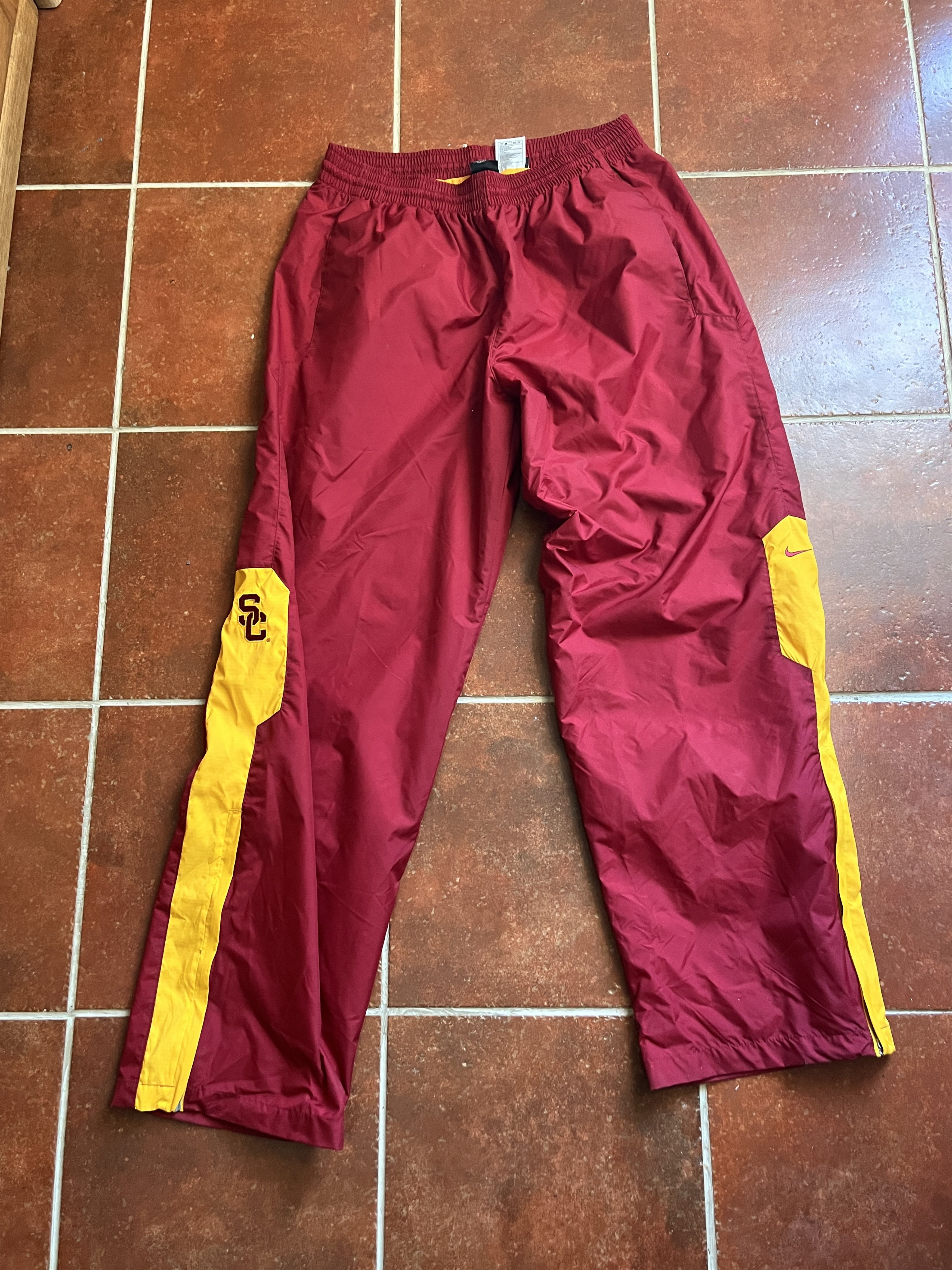Nike Vintage Nike USC Track Pants Size XL Y2K | Grailed