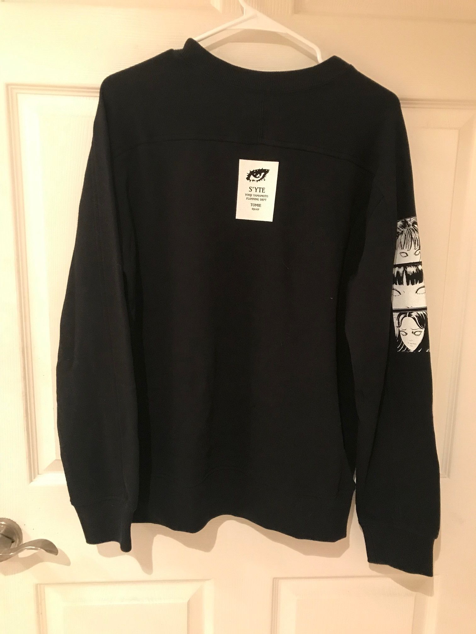Yohji Yamamoto Junji Ito x Yohji Yamamoto Tomie Collage Crew Neck | Grailed