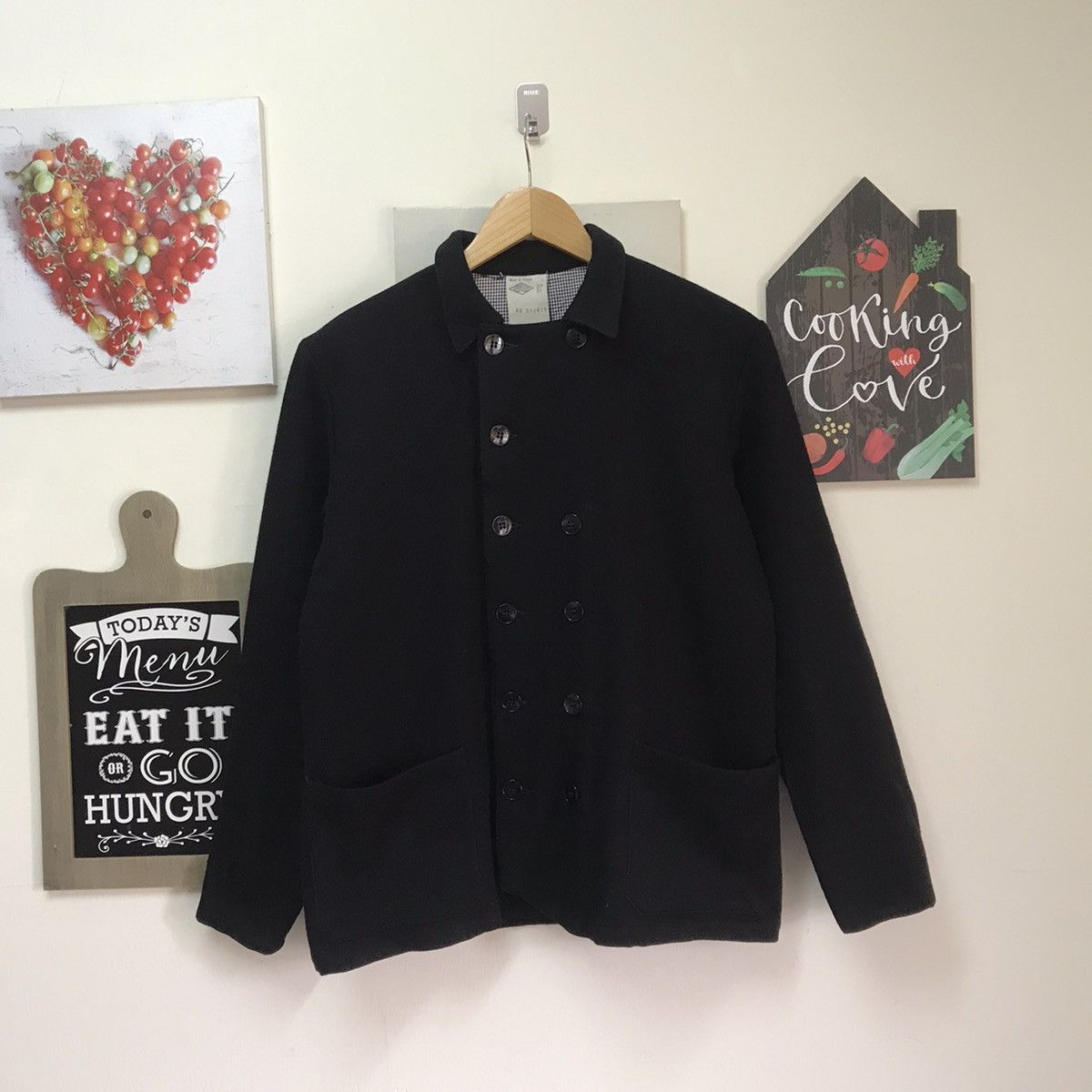 Vintage Vintage Danton 100% Laine buttom jacket france made | Grailed