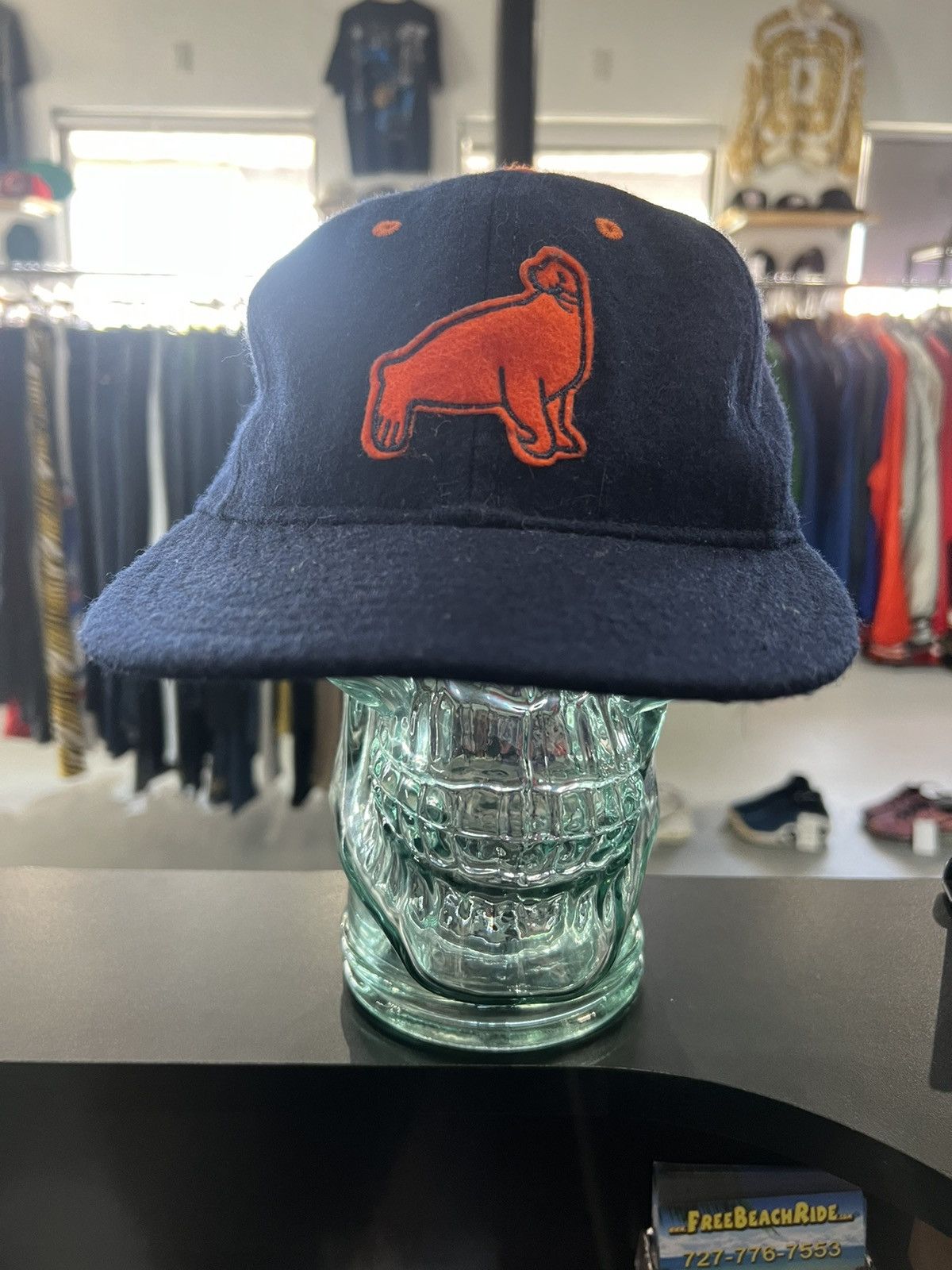 Vintage Vintage San Francisco Seals Negro Leagues Wool Baseball Hat ...