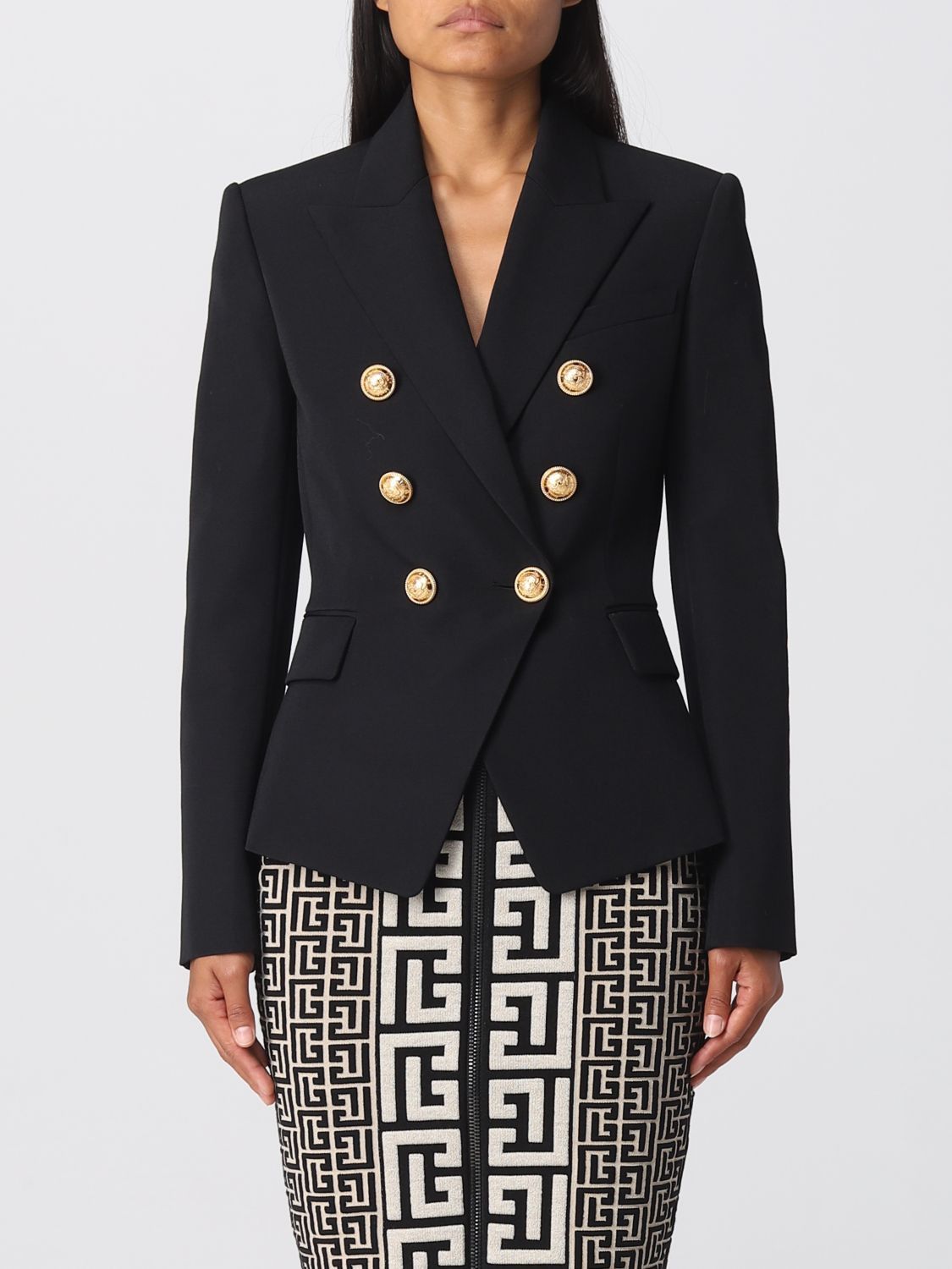 Balmain Balmain Blazer Woman Black | Grailed