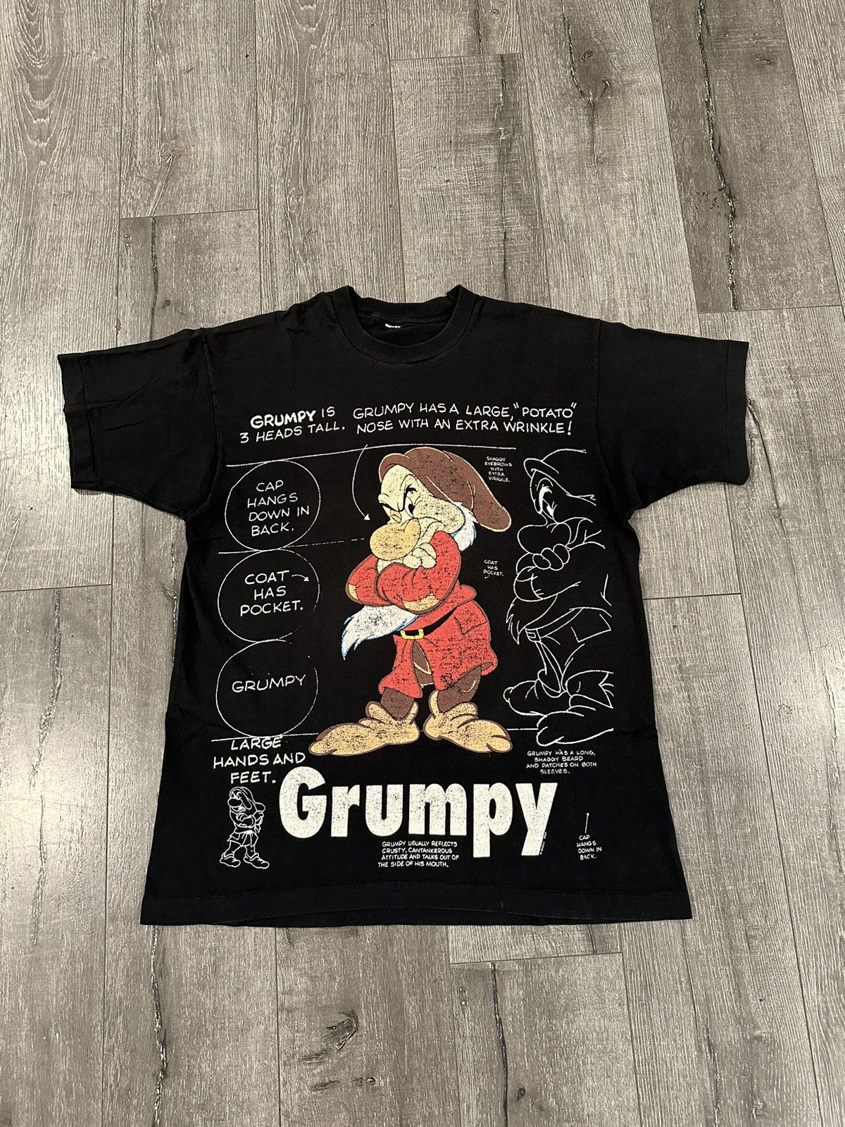 Vintage Vintage 90s Grumpy TShirt | Grailed