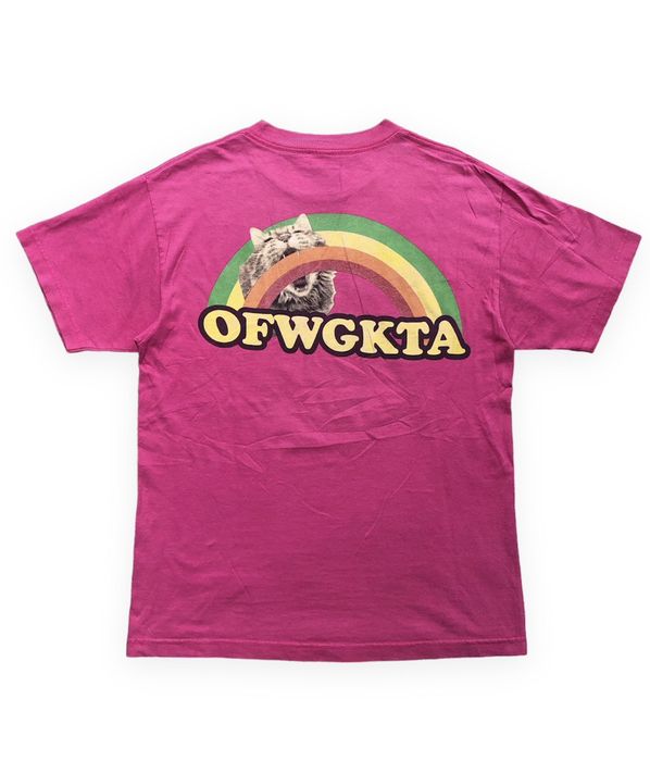 Odd Future OFWGKTA Rainbow Cats Tee | Grailed