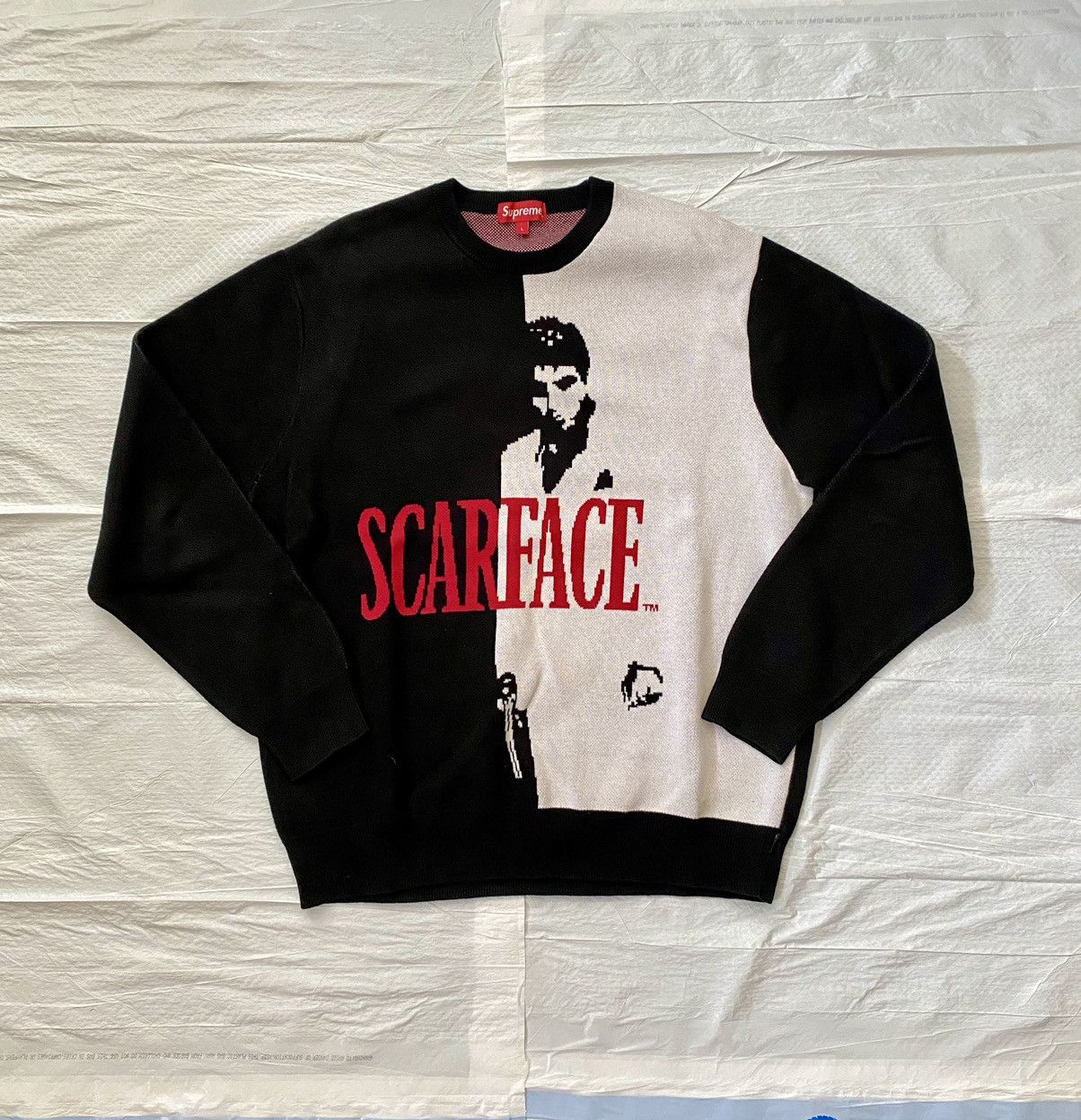 Supreme Supreme Scarface Sweater | Grailed