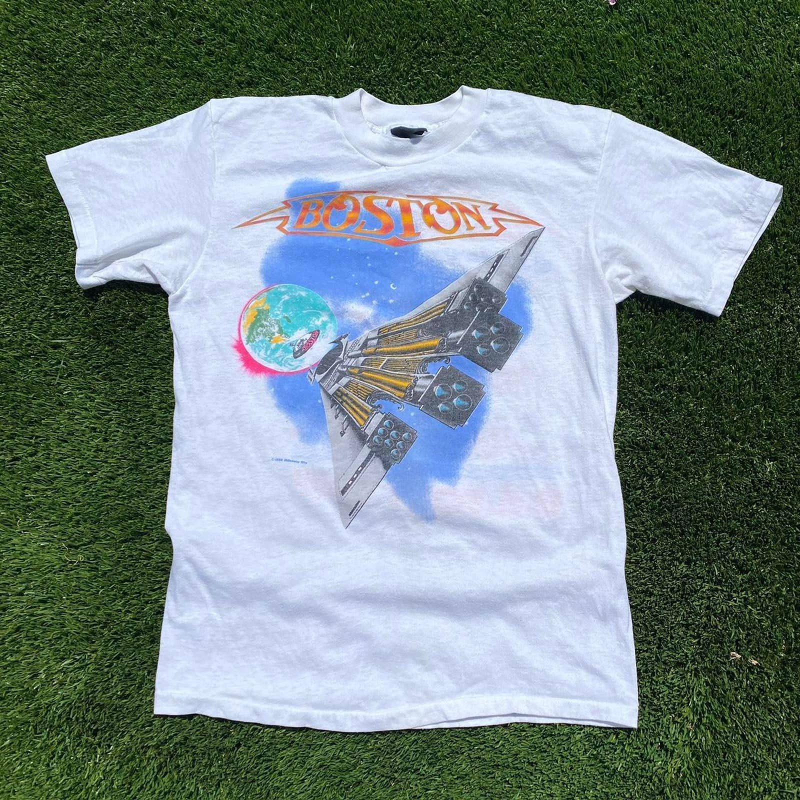 Band Tees × Vintage Vintage boston tour 1987 concert | Grailed