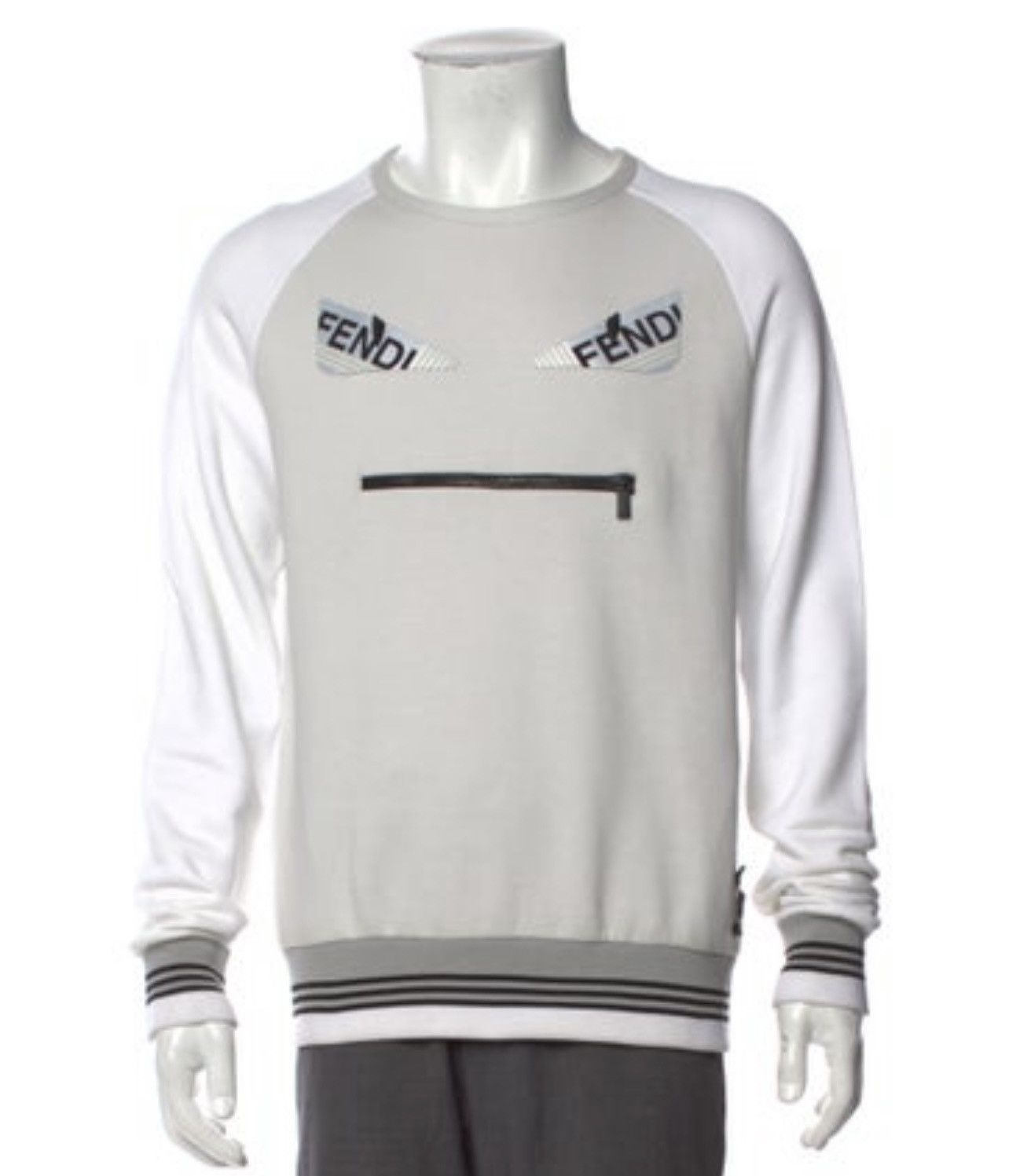 Fendi Fendi Monster Face Crew Neck Pullover | Grailed
