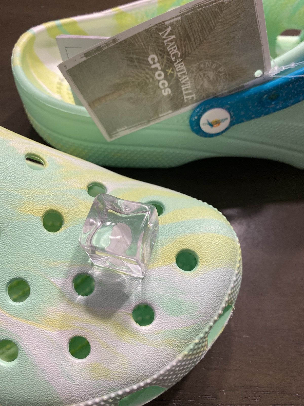 Crocs 1 Crocs Jimmy Buffett Margaritaville Ice Cube Jibbitz | Grailed