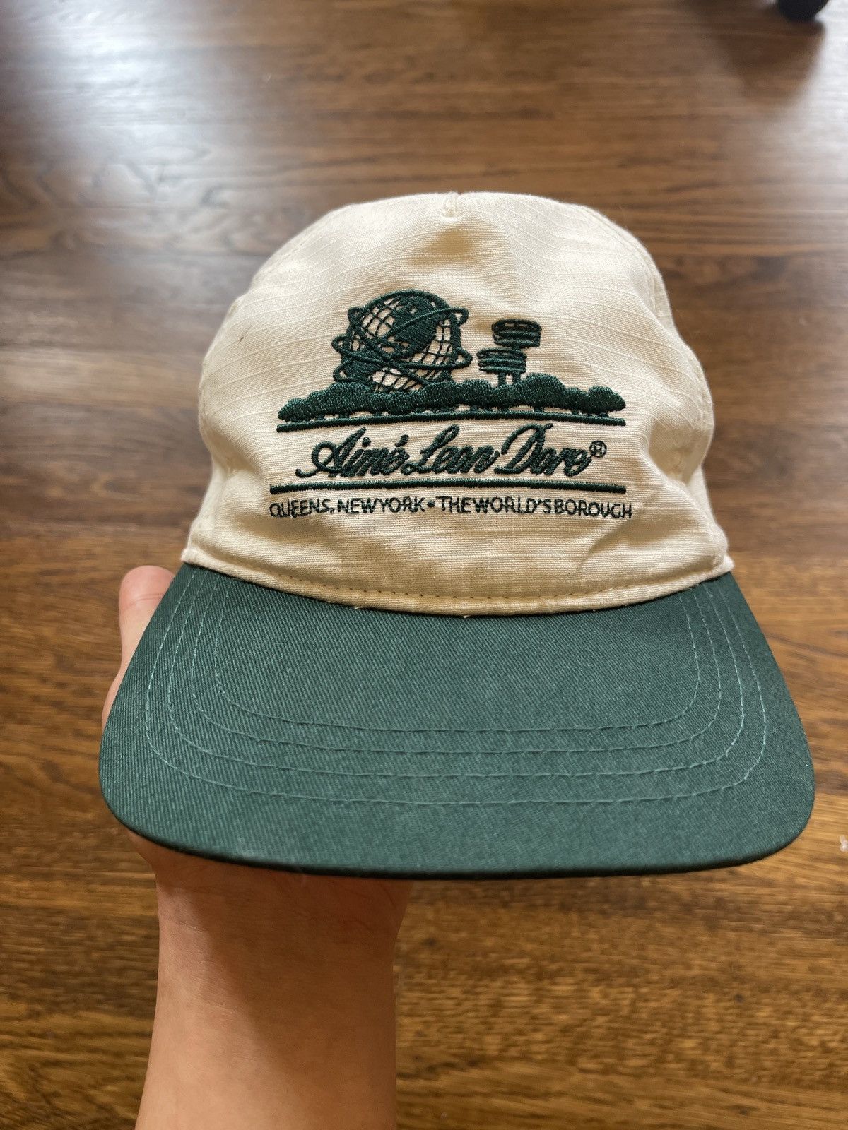 Aime Leon Dore Aimé Leon Dore Unisphere Hat White Green SnapBack ALD ...