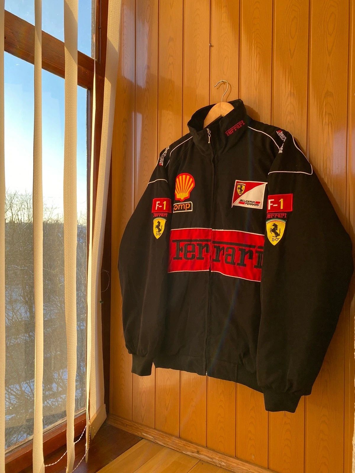 Vintage Vintage Ferrari Formula 1 Racing Bomber Jacket | Grailed