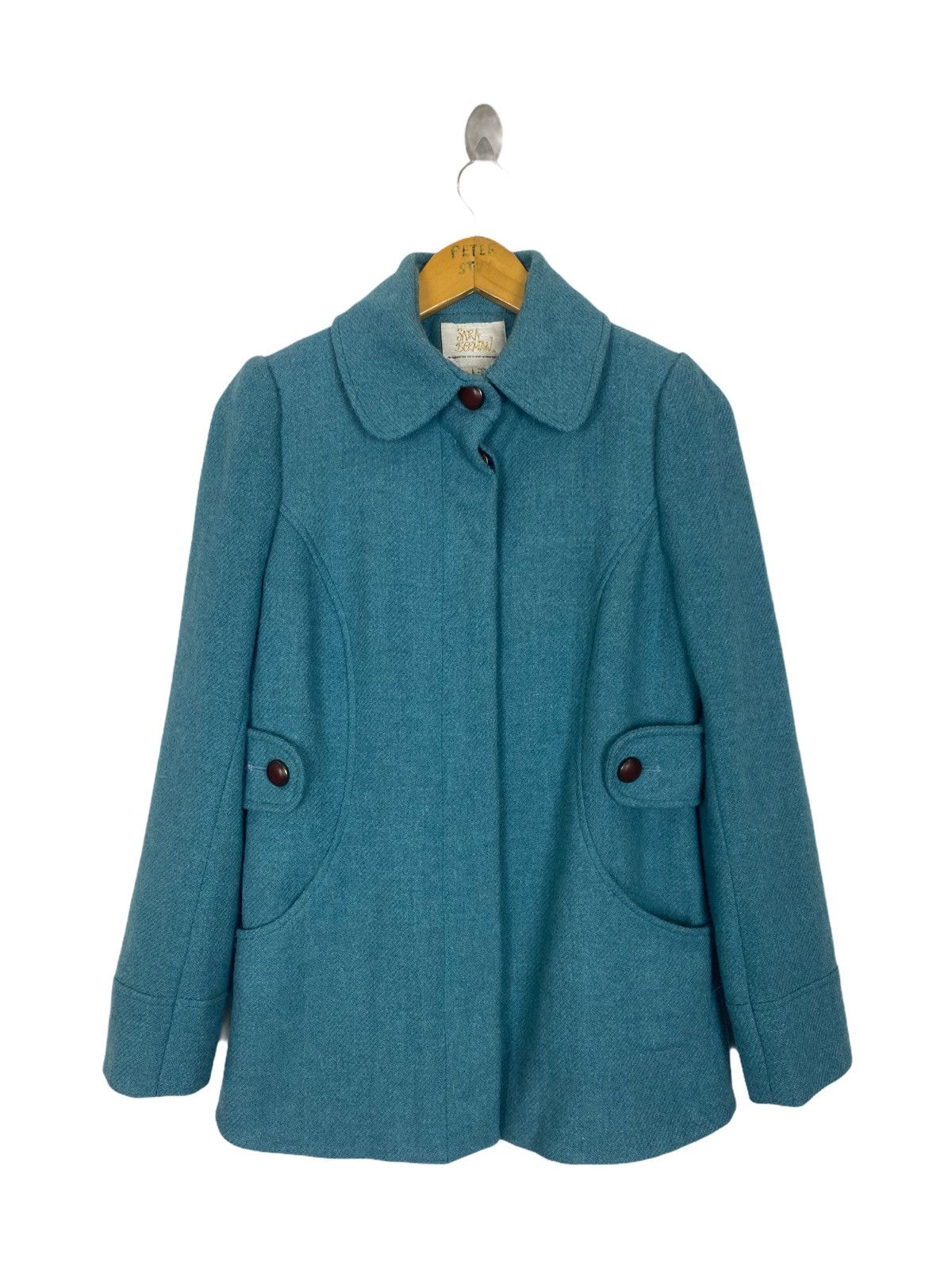 Harris Tweed SARA BERMAN HARRIS TWEED MADE IN ENGLAND WOOL JACKET-GK125 ...