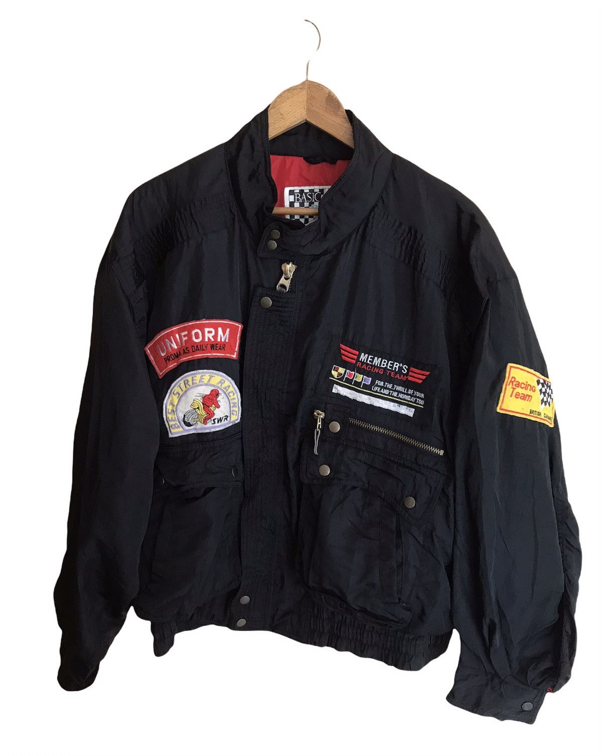 Bomber Jacket × Ford Racing × Racing RARE MEMBER’s STREET RACING TEAM ...