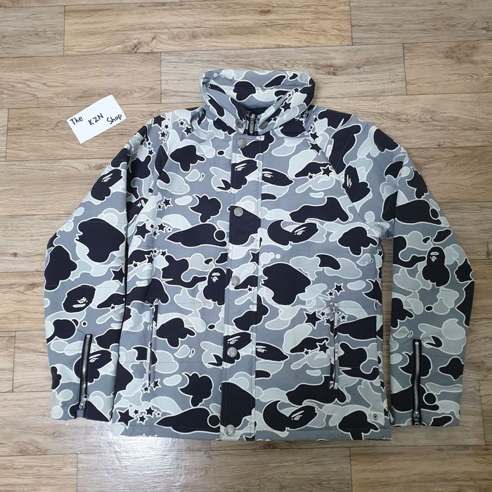 Bape og BAPE star camo M65 nylon military jacket | Grailed