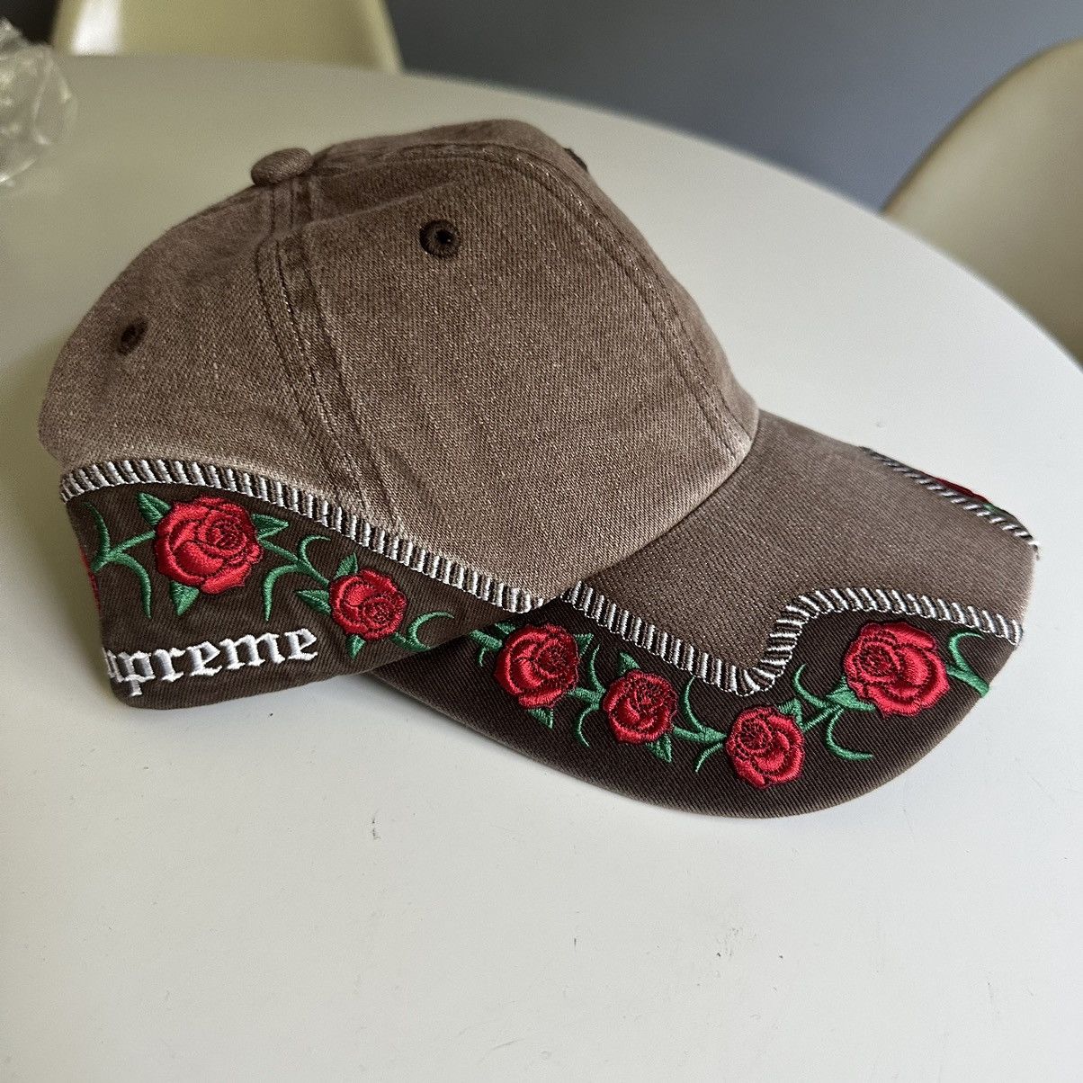 Supreme Roses 6 Panel Hat | Grailed