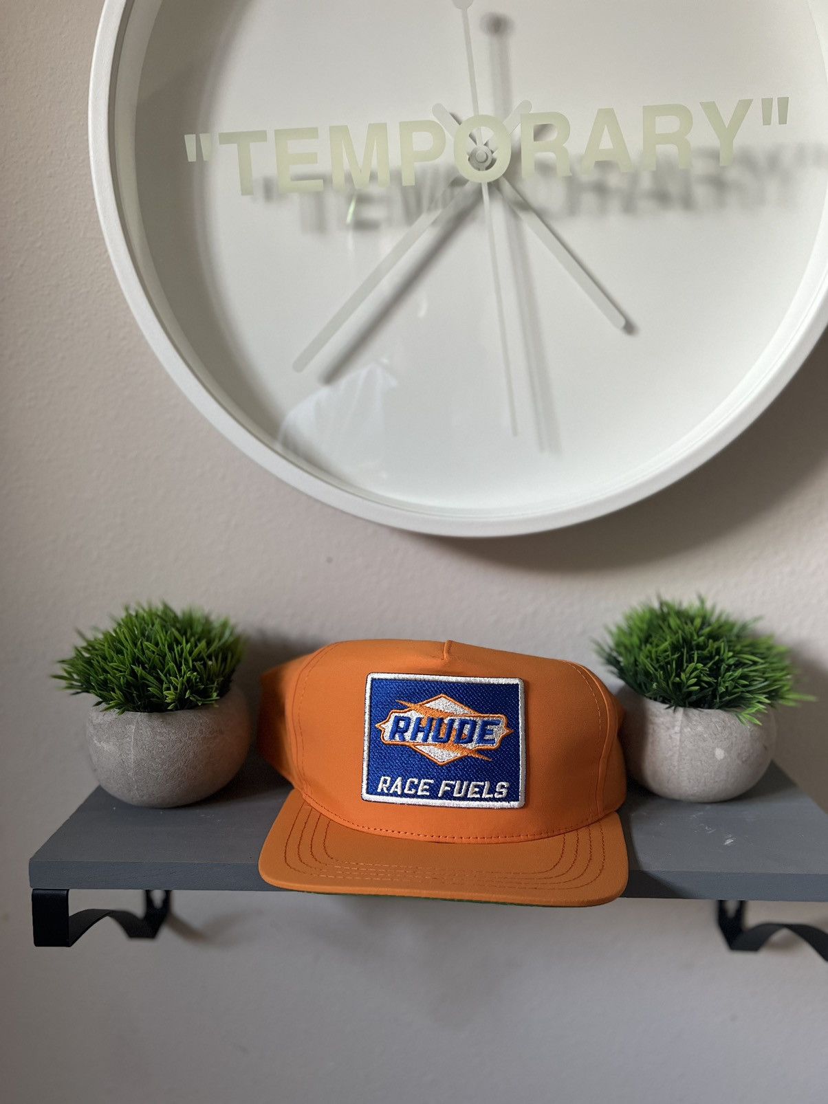 Rhude Rhude Race Fuel Logo Hat | Grailed