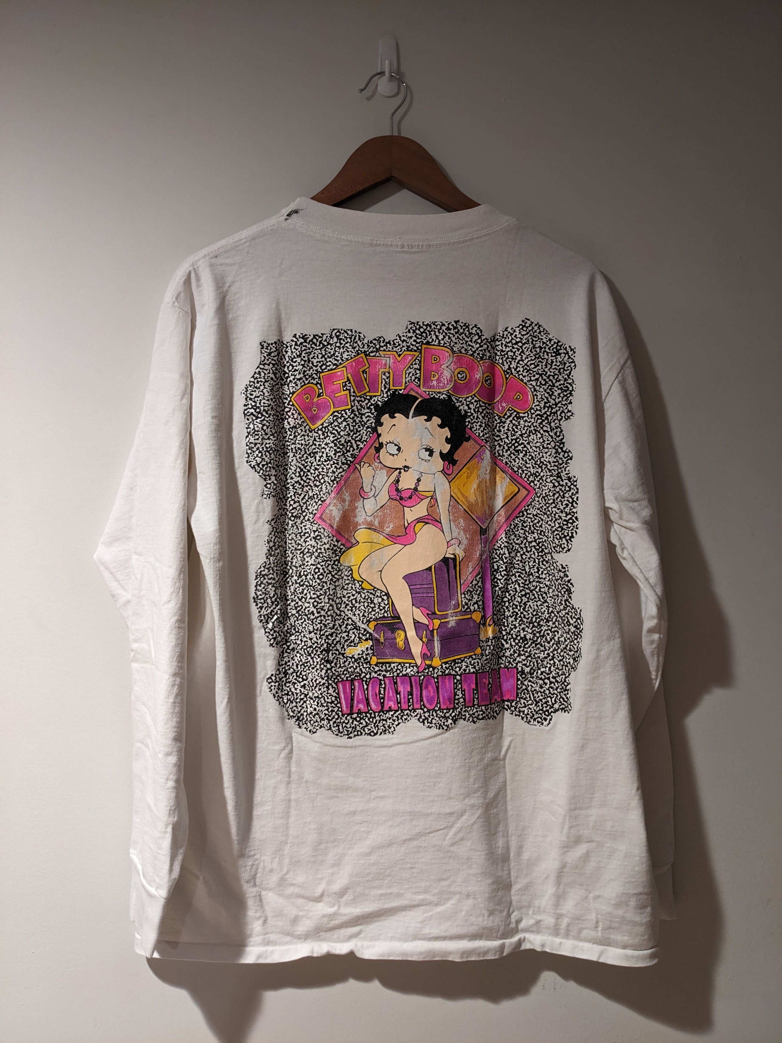 Cartoon Network × Hanes × Vintage Vintage 90s Betty Boop Vacation ...