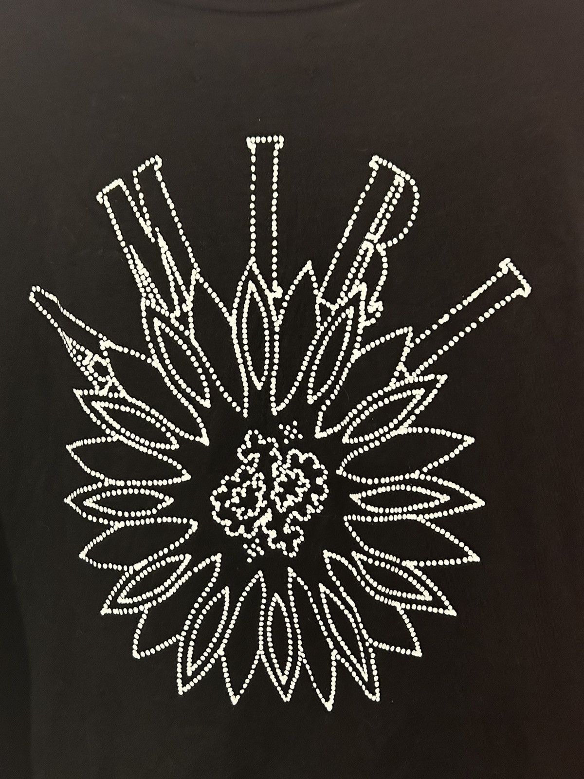 Amiri × Designer × Streetwear Amiri Flower Logo “Stick Poke” T-Shirt ...