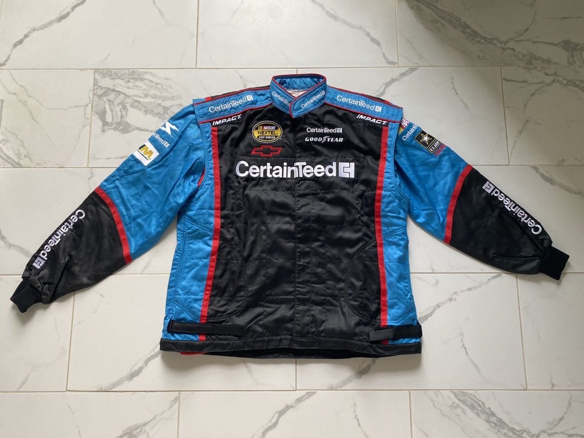 Vintage 2007 NASCAR Pit Crew Fire Suit Jacket #13 Joe Nemechek Race ...