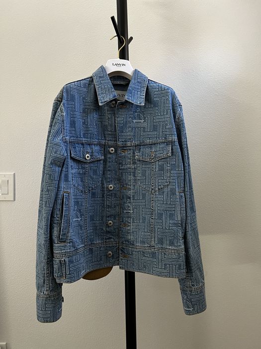 Lanvin JL Maze Denim Jacket | Grailed