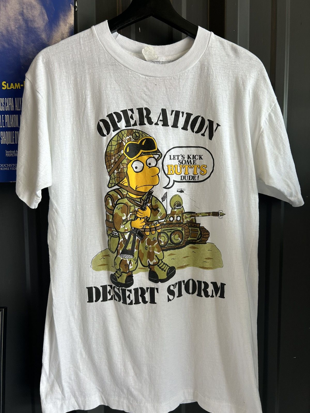 The Simpsons × Vintage Bart Simpson Operation Desert Storm | Grailed