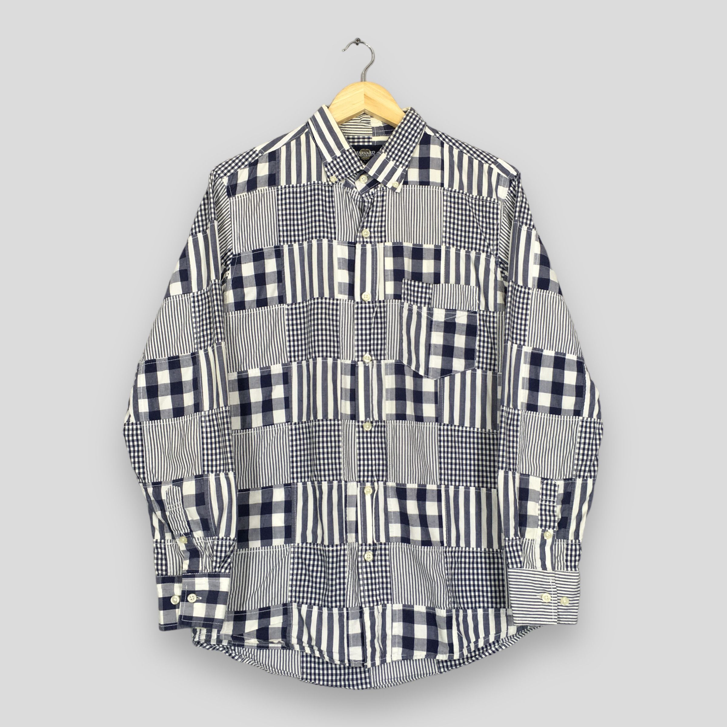 American College × Flannel × Vintage Vintage Harvard University ...