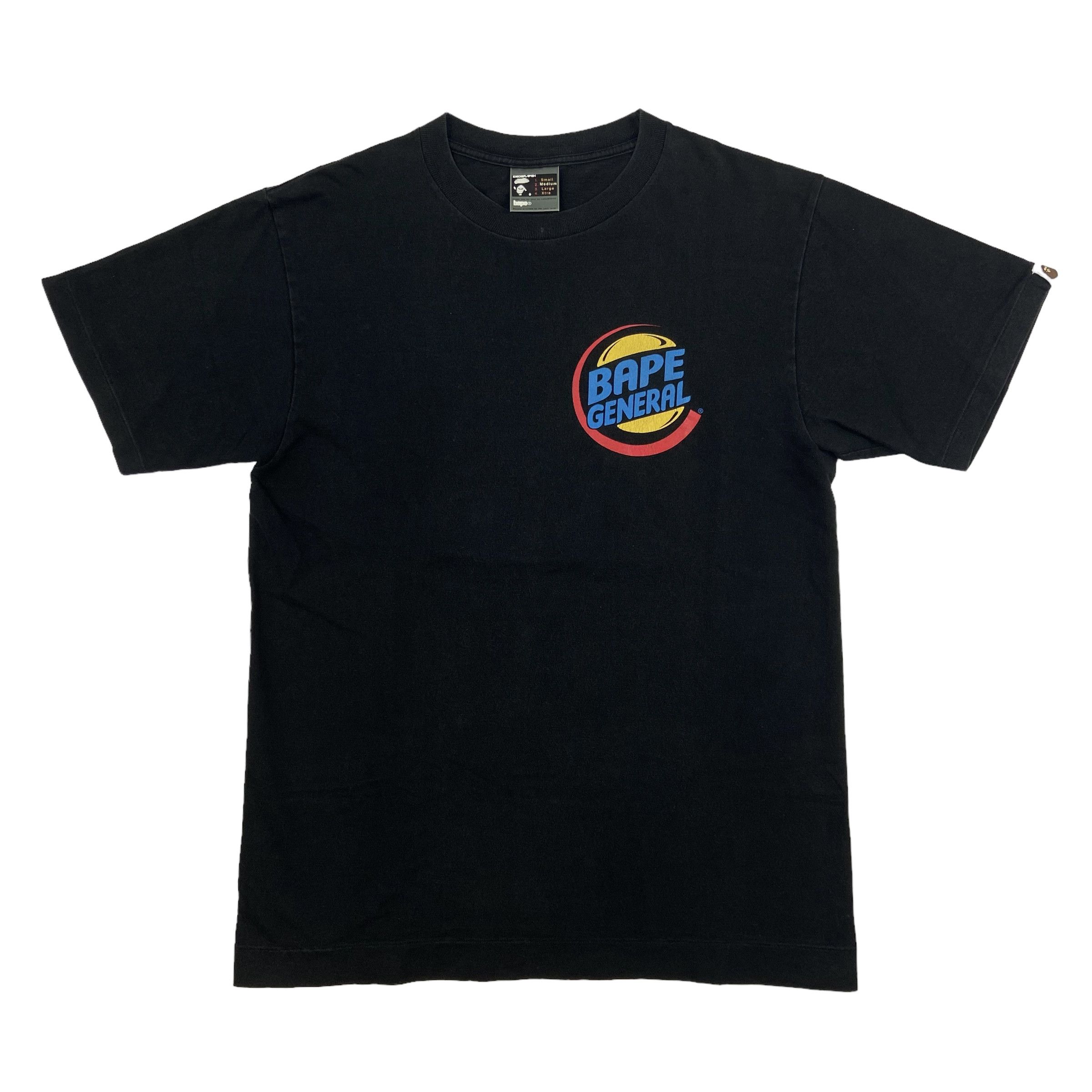 Bape Early 2000's Bape General Burger King Logo Tee | Grailed