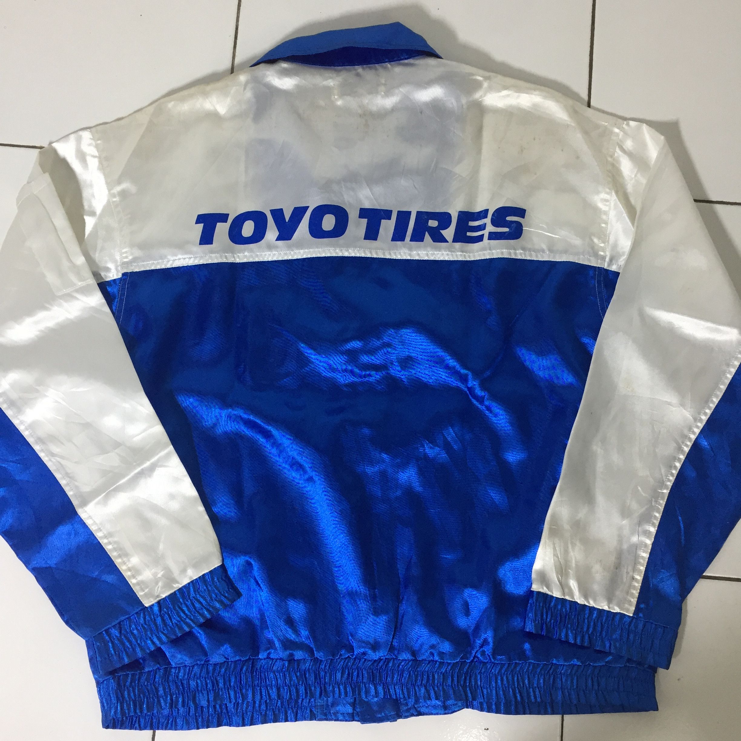 Japanese Brand × Racing × Vintage Vintage Toyo Tires Light Jacket ...