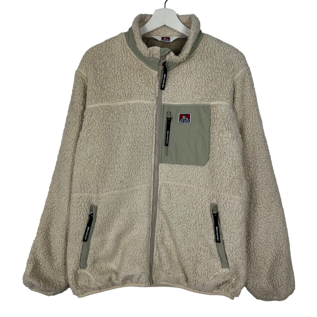 Ben Davis 🔥 BEN DAVIS BOA FLEECE JACKET | Grailed