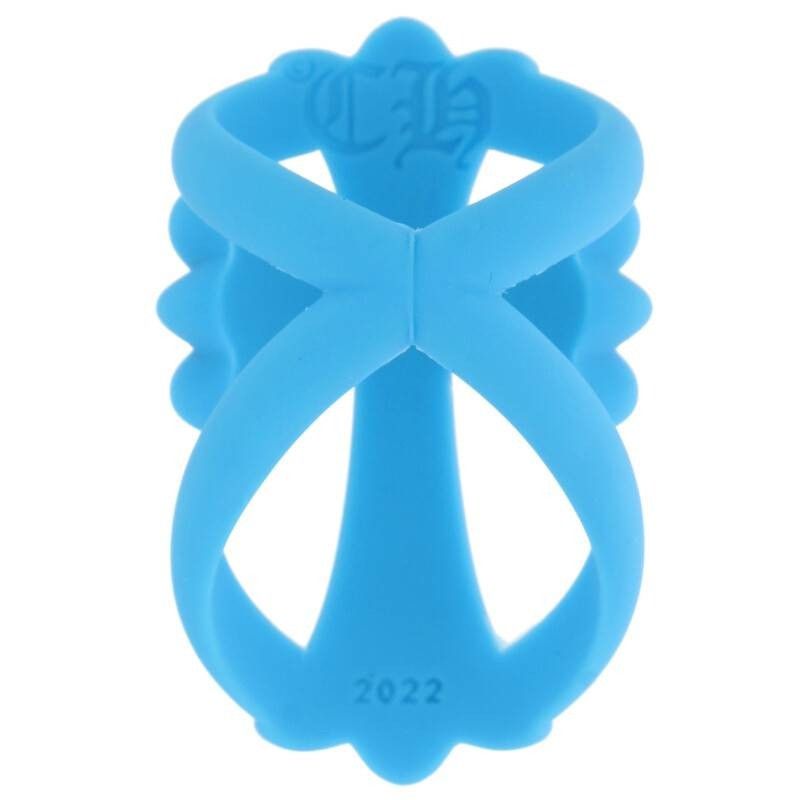 Chrome Hearts Chrome Hearts Rubber Infinity Cross Ring | Grailed