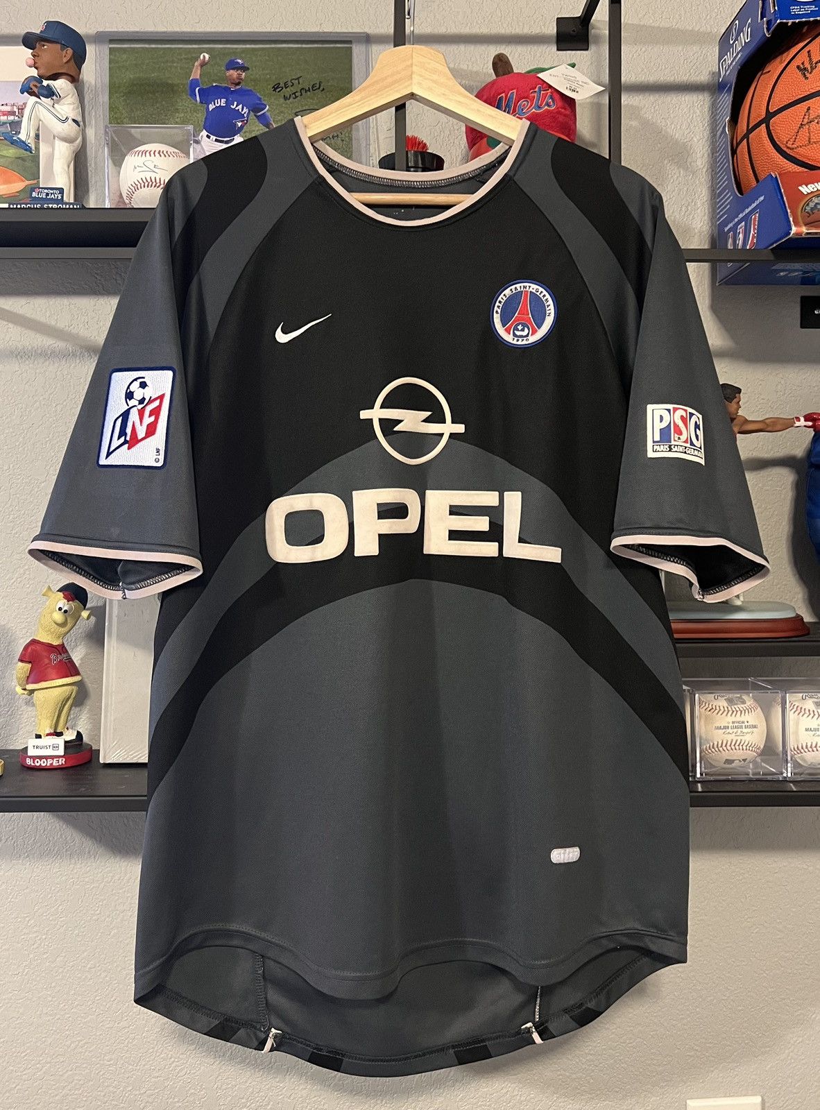Nike × Vintage Ronaldinho PSG Paris Saint-Germain Third Kit 2001-02 ...