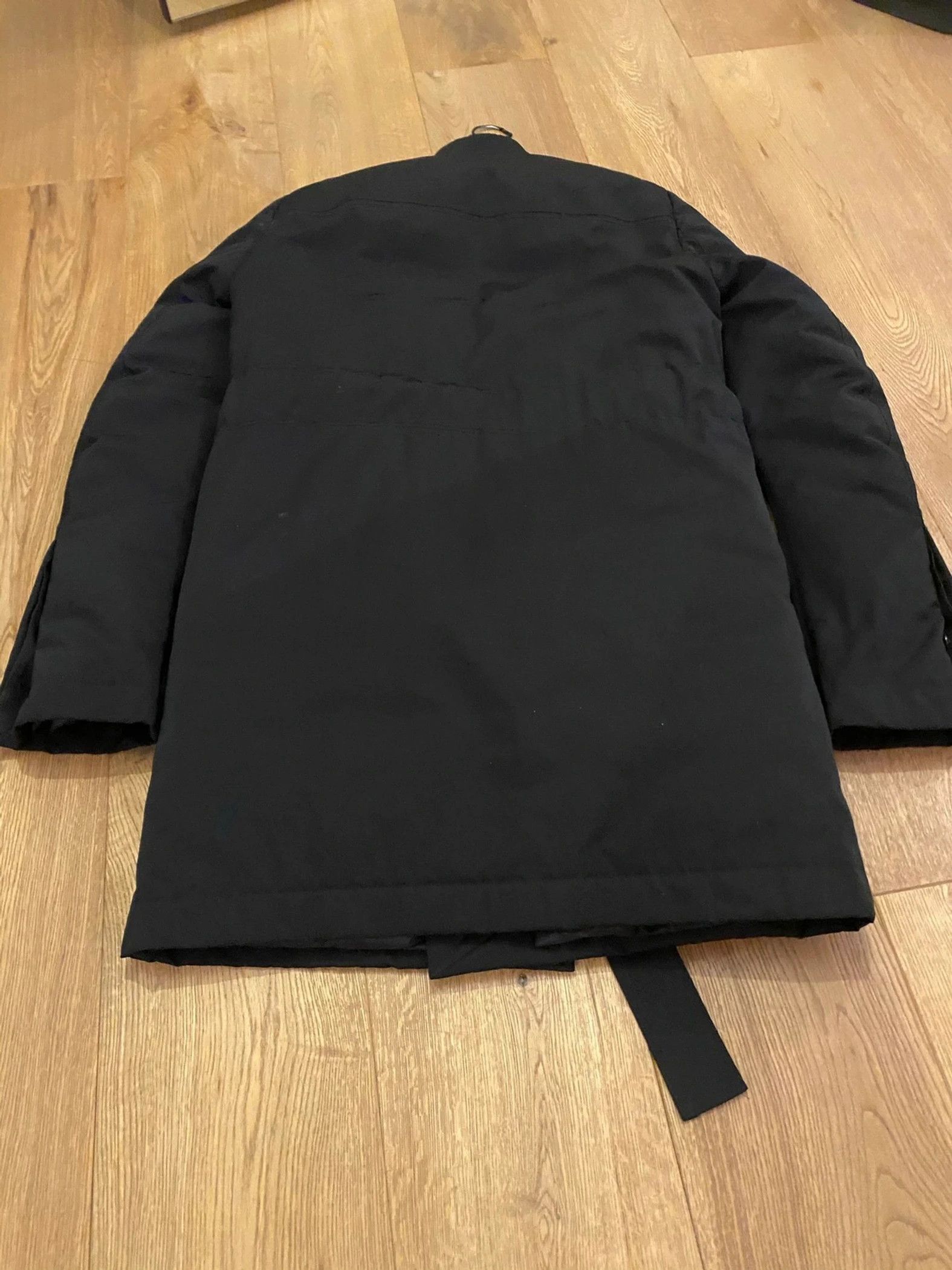 Rick Owens Plinth Down Wrap Coat | Grailed