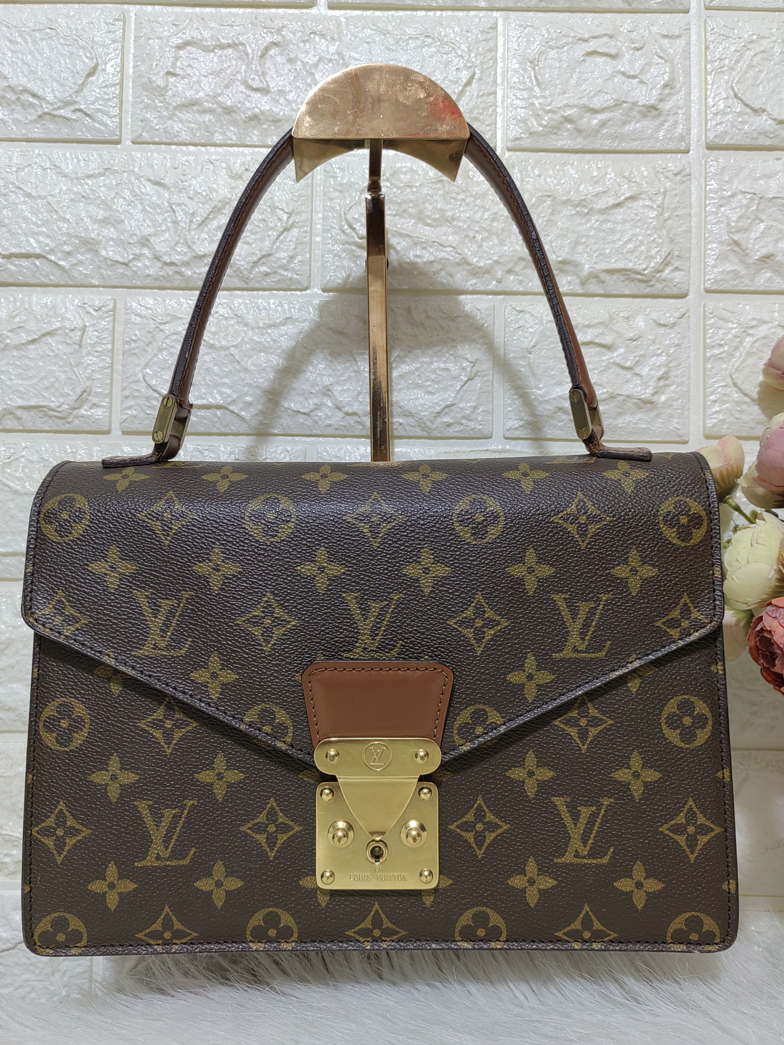 Italian Designers × Louis Vuitton VINTAGE LOUIS VUITTON LV MONOGRAM ...