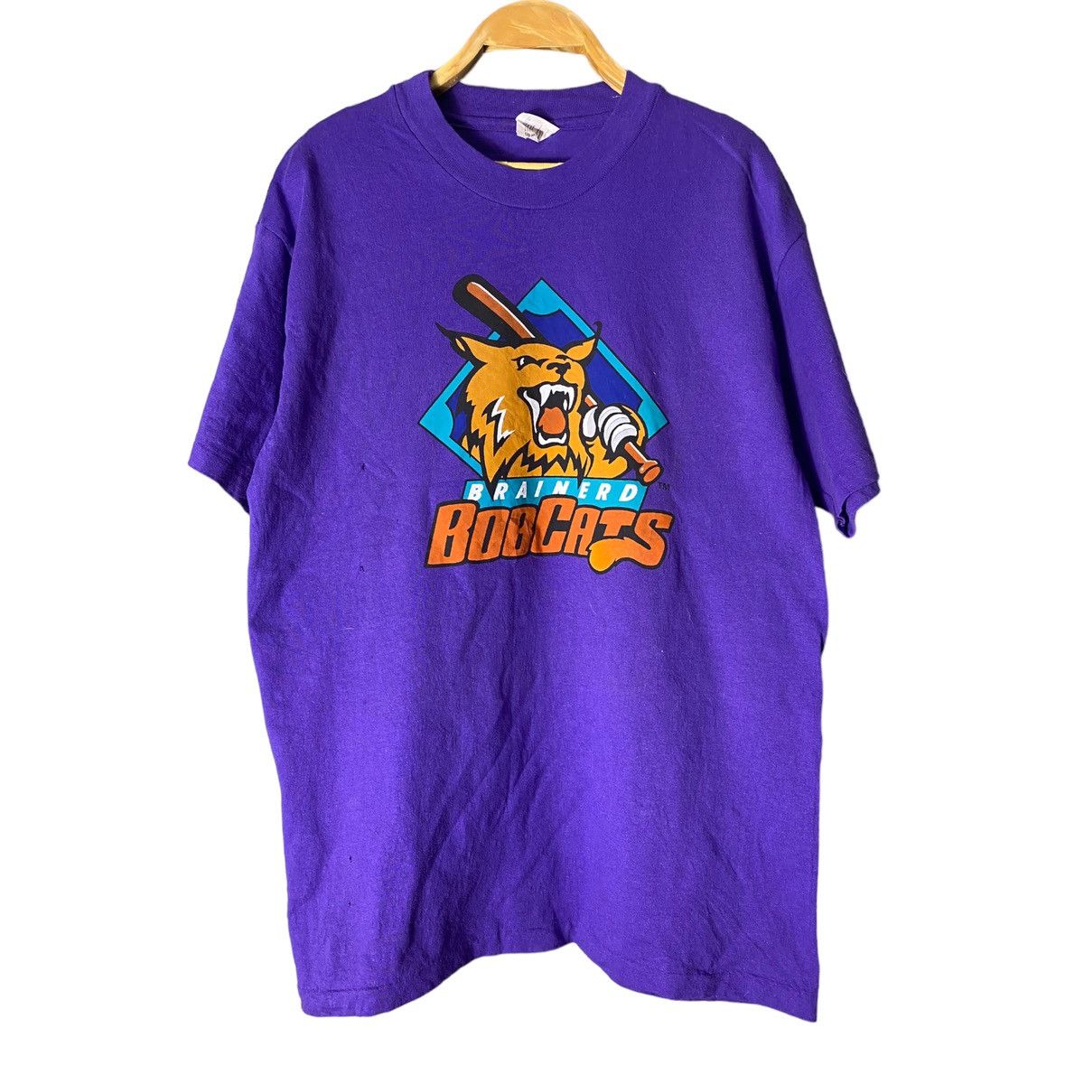 Vintage Vintage 90s Brainerd Bobcats Baseball Teams | Grailed