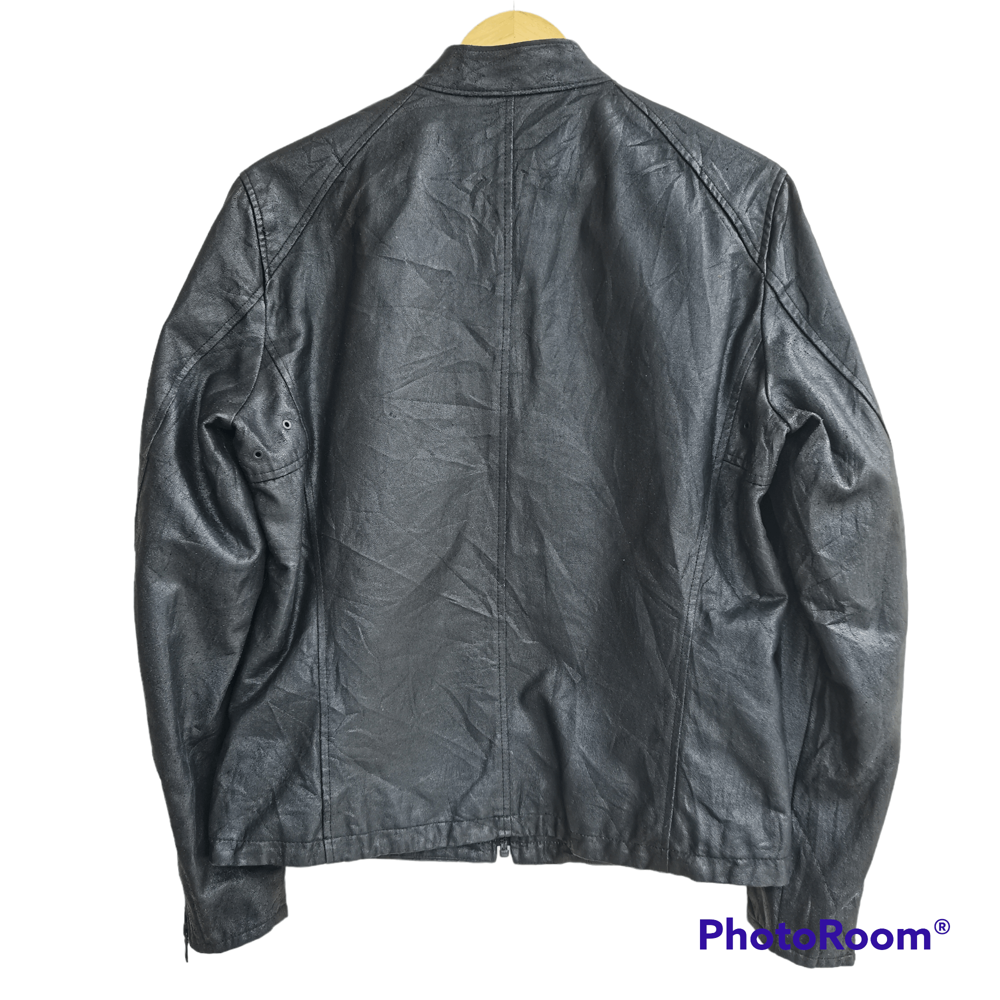 Japanese Brand Steals🔥 Vintage Neo Leather X UNIQLO Biker Leather ...
