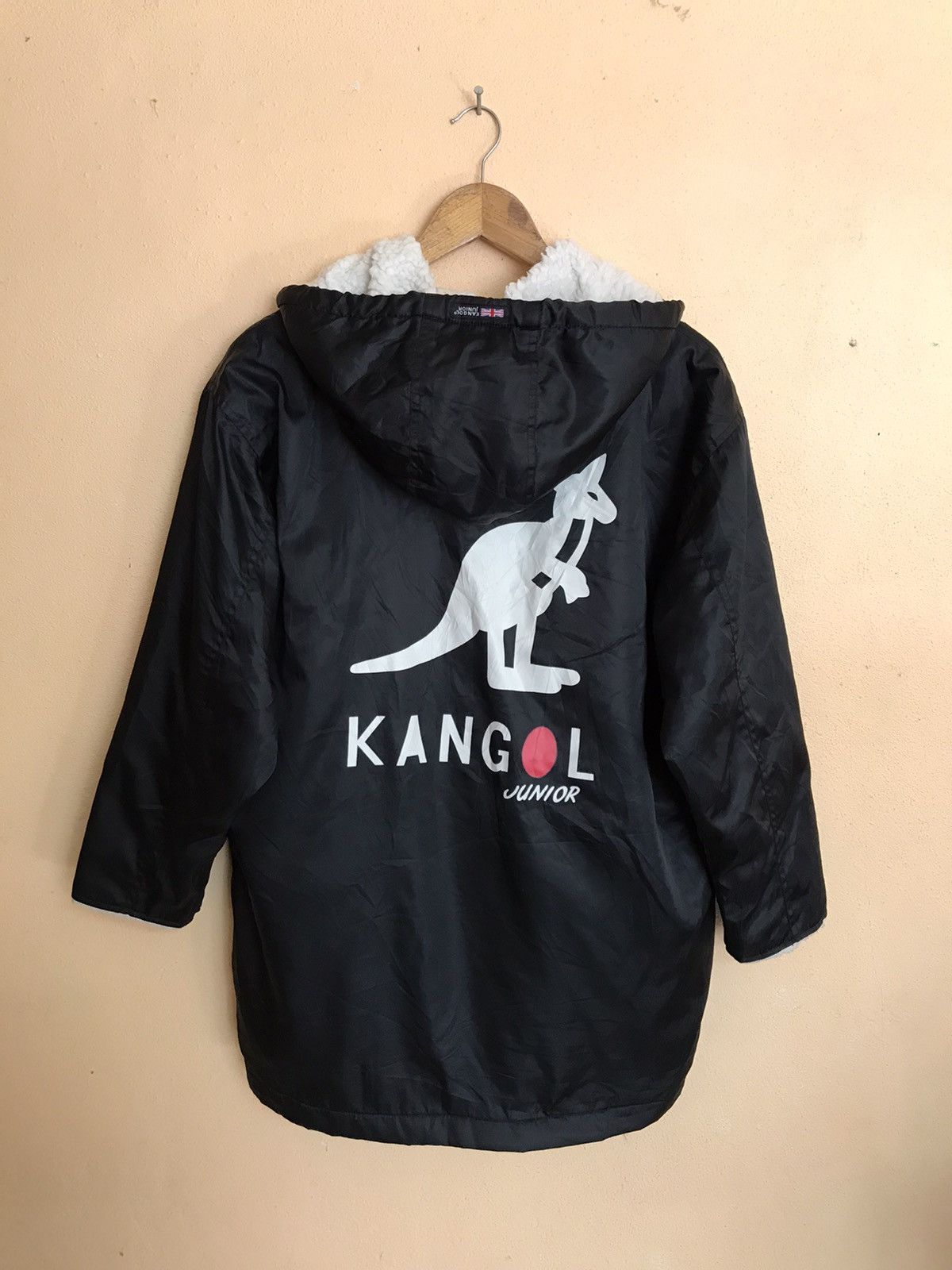 Kangol KANGOL SHERPA JACKET CASUAL FOOTBALL | Grailed