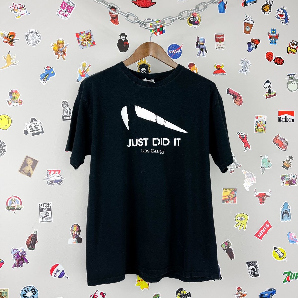 Nike × Streetwear × Vintage Vintage Nike Parody “Just Did it” Humor Tee ...