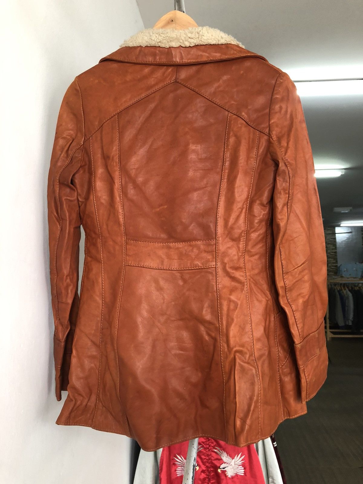 Made In Usa × Streetwear × Vintage Vintage 70’s santa fe shearling ...