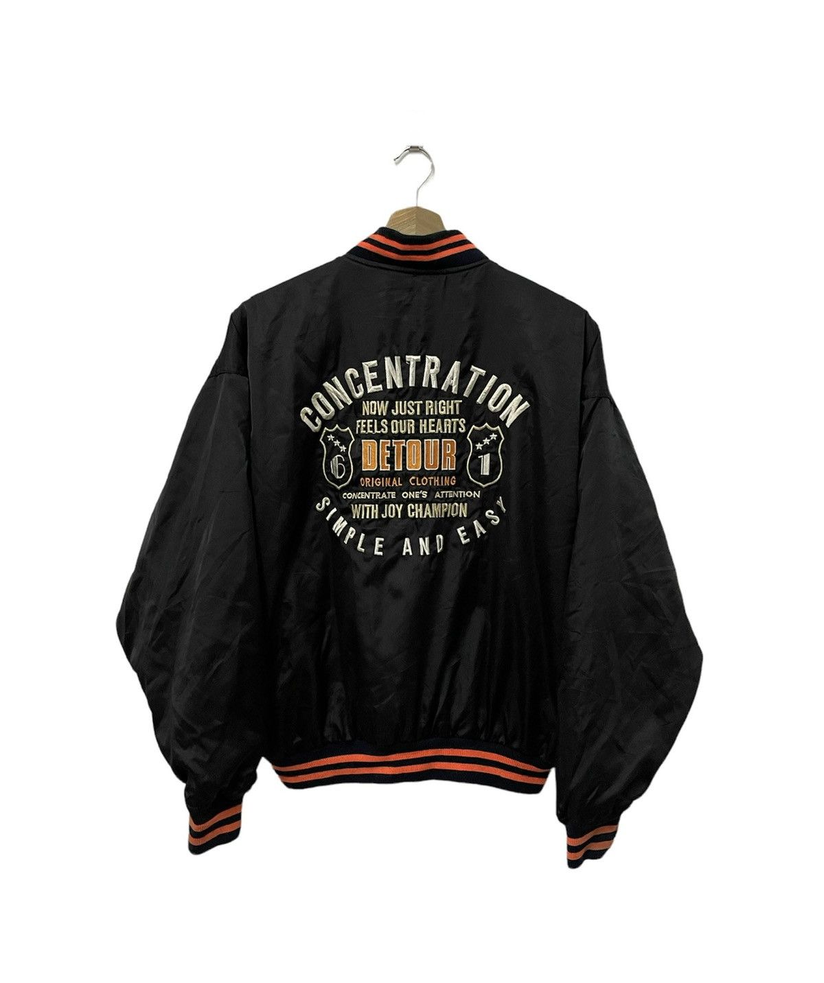 Bomber Jacket × Streetwear × Vintage Japanese Style Satin Bomber Jacket ...