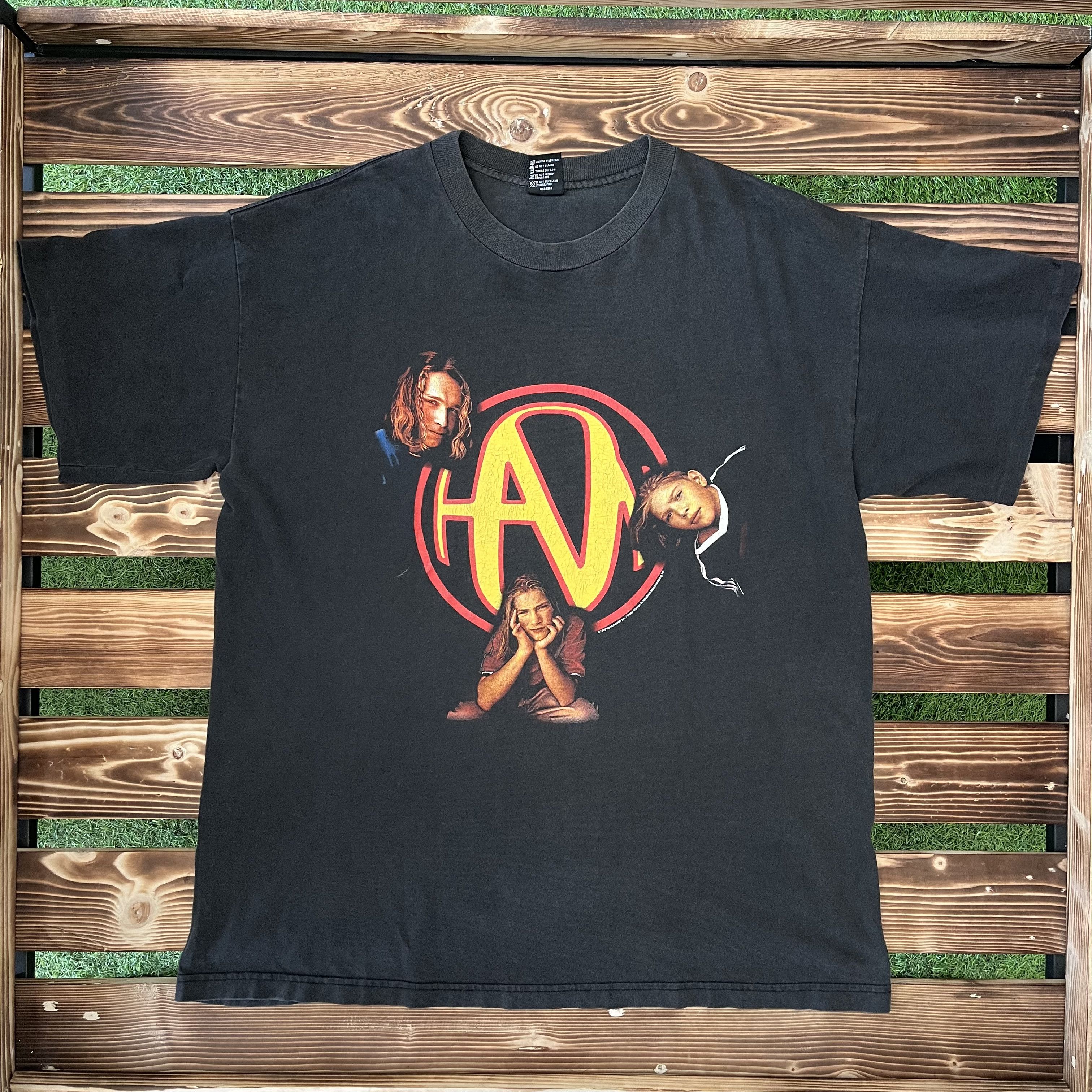 Vintage VINTAGE 90s HANSON LOGO PHOTO BAND TEE | Grailed