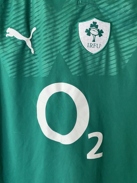 Vintage IRFU rugby Puma Ireland T-shirt jersey size M o2 | Grailed