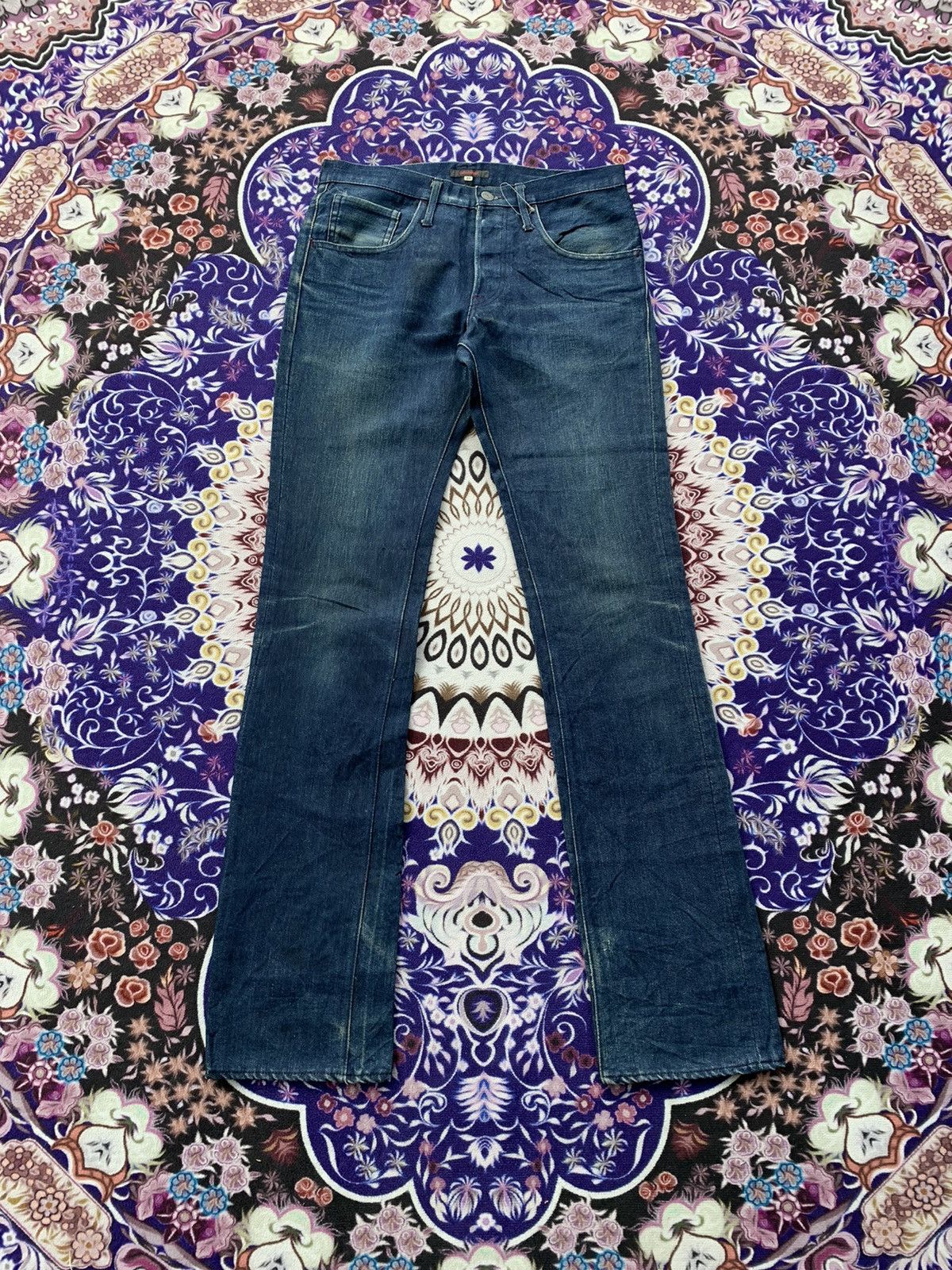 Vintage Full Count Co. Faded Wash Denim | Grailed