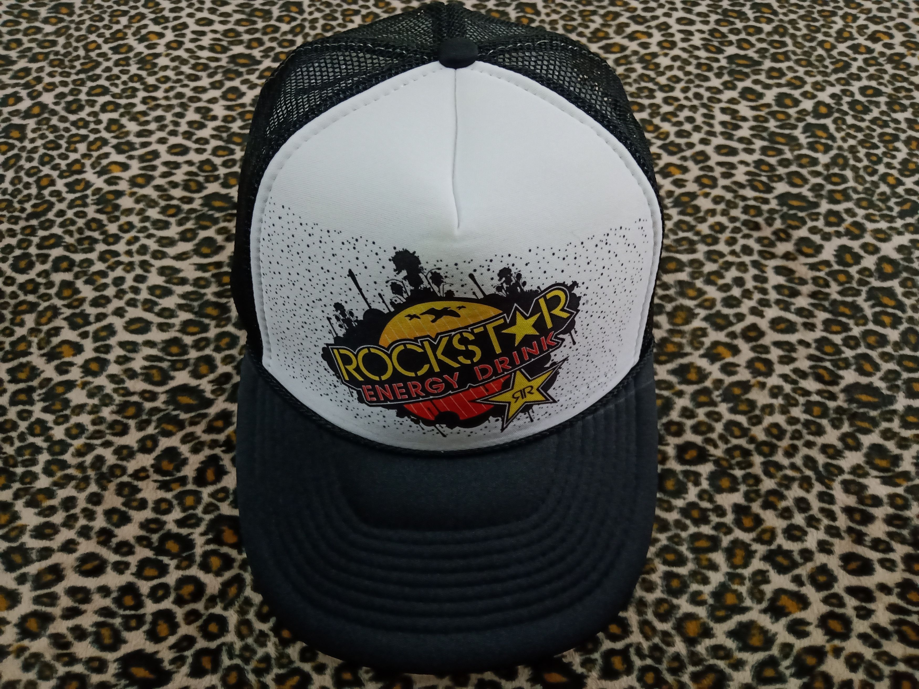 Vintage 🔥Rare🔥 ROCKSTAR ENERGY DRINK VINTAGE TRUCKER MESH CAP HAT | Grailed