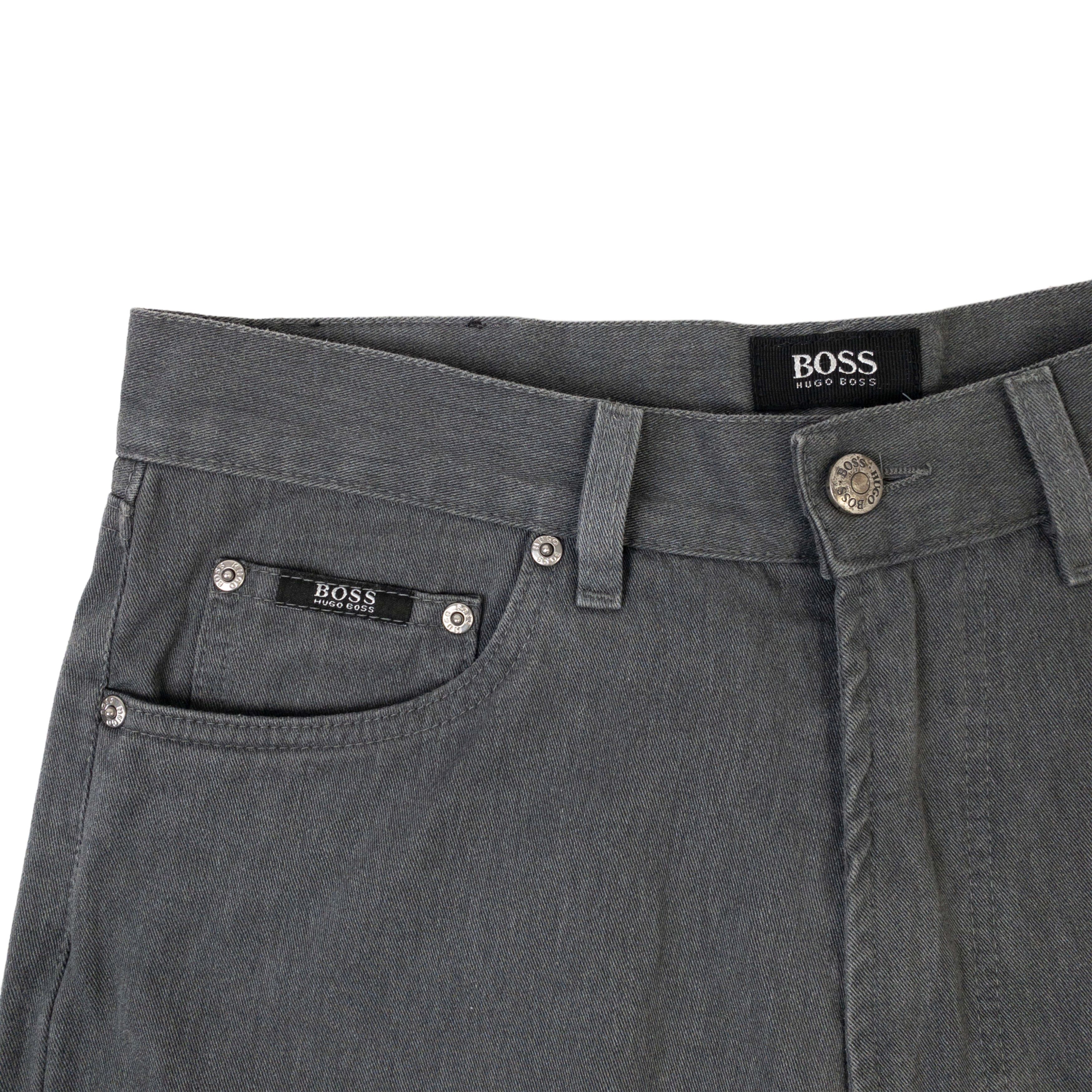 Hugo Boss Hugo Boss Grey Baggy Jeans | Grailed