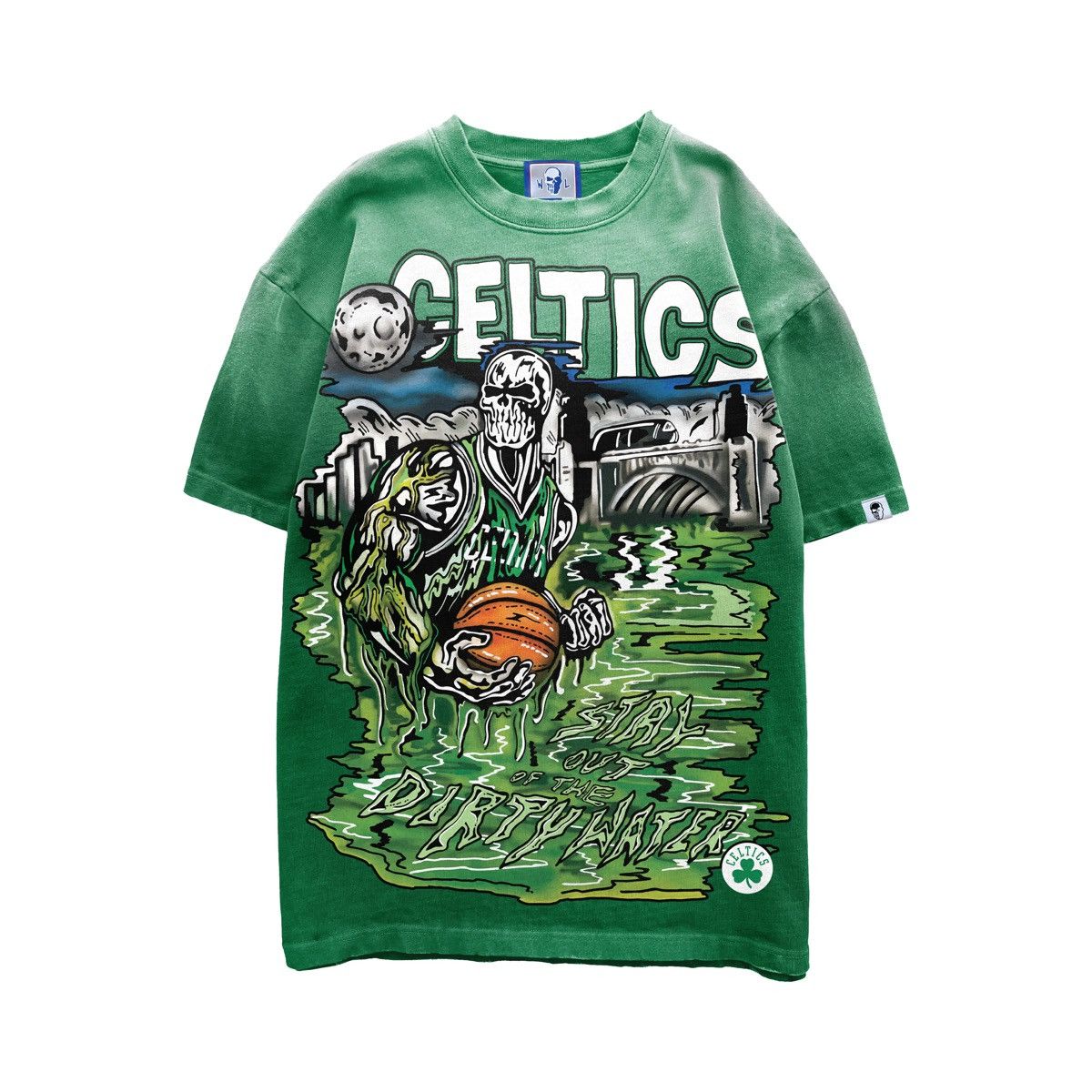 Warren Lotas Warren Lotas x NBA Celtics Dirty Water T-Shirt | Grailed