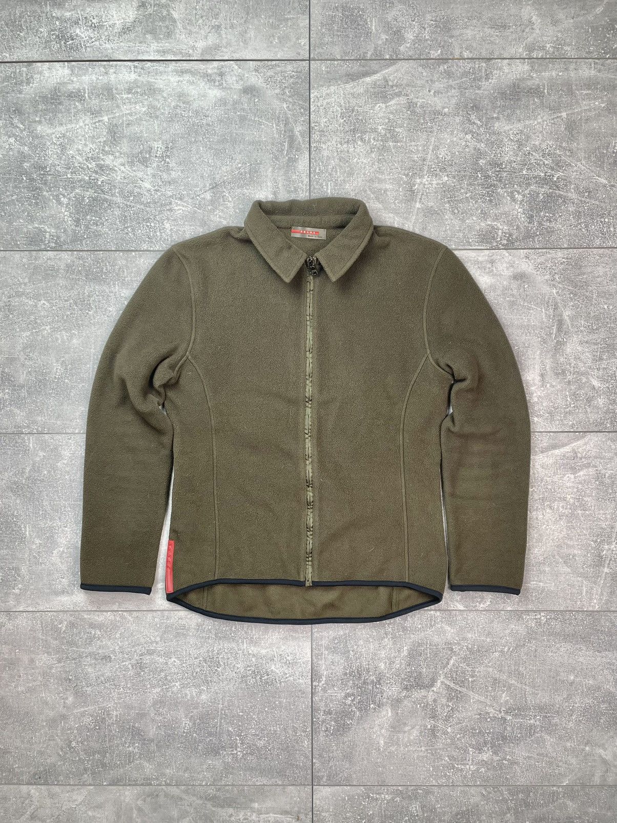 Prada Prada Fleece Red Tab Logo Vintage | Grailed