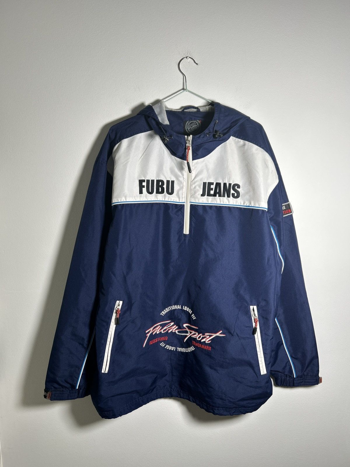 Fubu × Streetwear × Vintage Vintage Fubu Jacket Hoodie Hip Hop Style ...