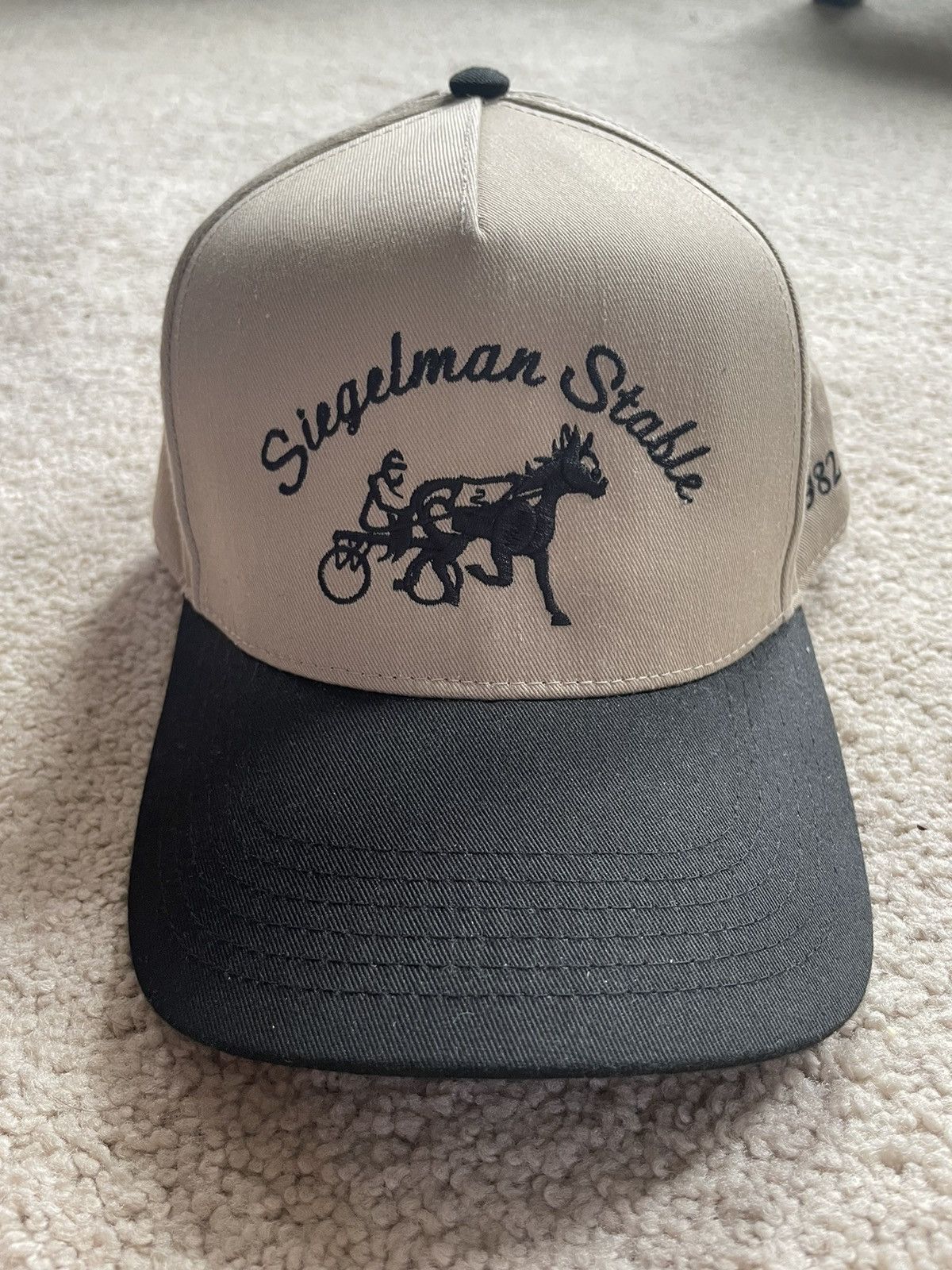 Siegelman Stable Siegelman Stable Hat Khaki/Black | Grailed