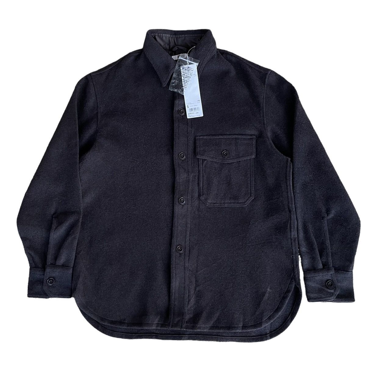 Christophe Lemaire × Lemaire × Uniqlo Lemaire X Uniqlo Wool Buttons Up ...