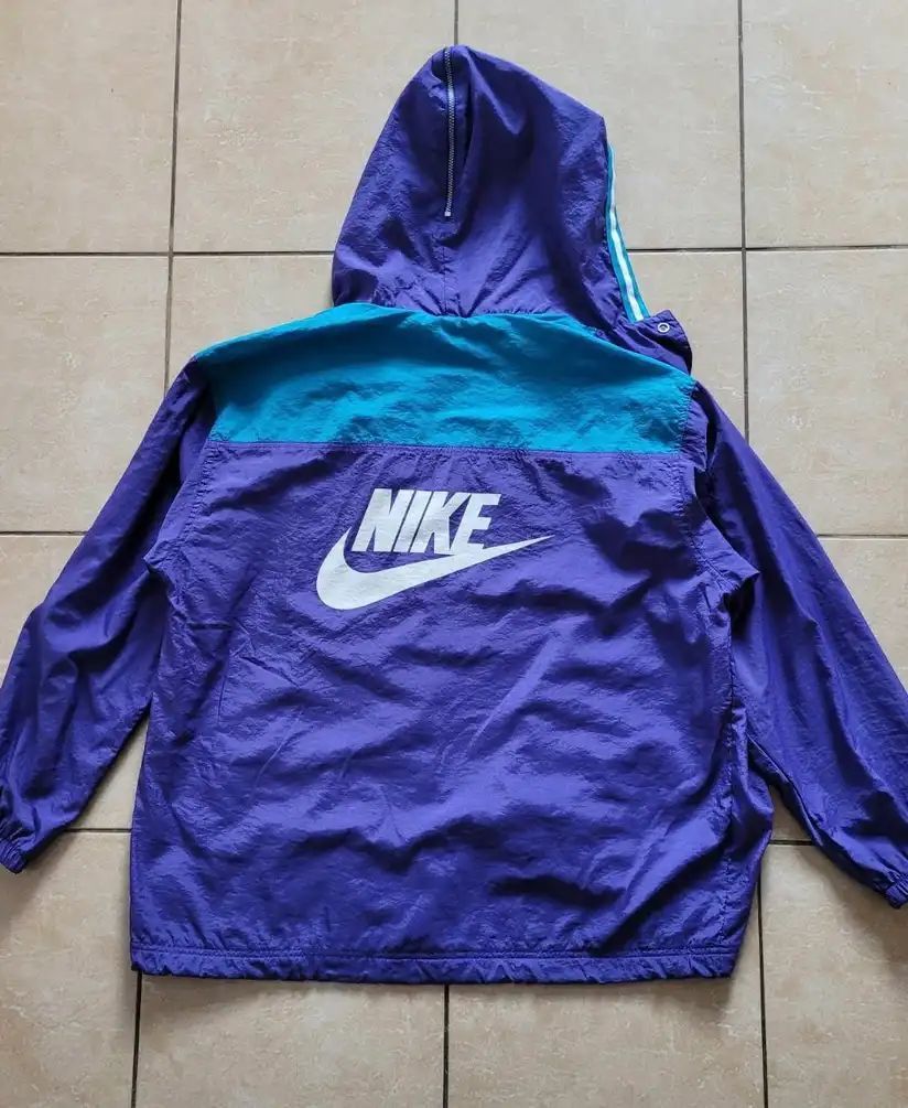 Nike Vintage Nike big swoosh light jackets | Grailed