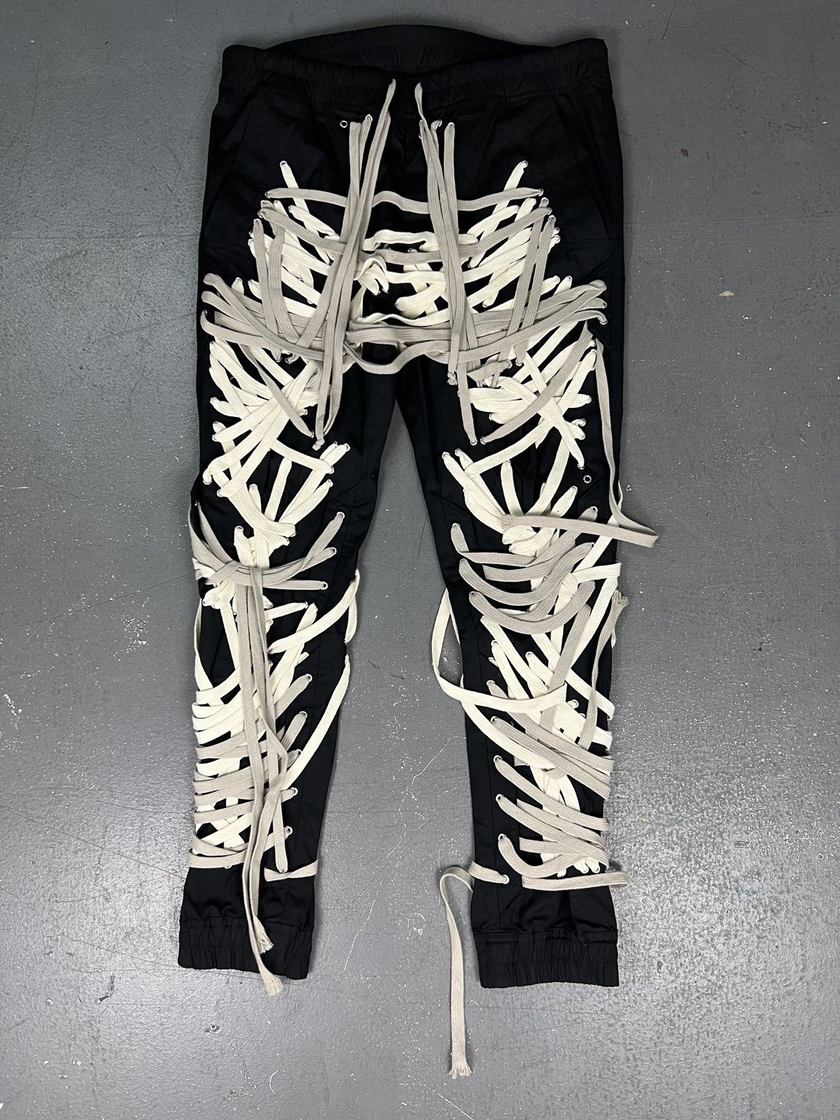 Rick Owens Rick Owens Mega-Lace Cargo Joggers SS20 Tectual Size 54 ...