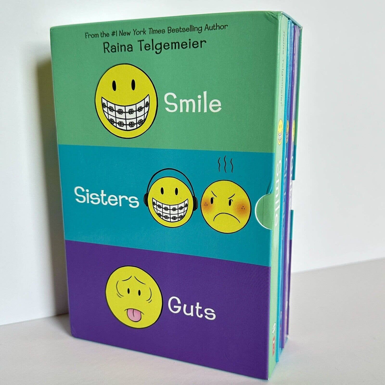 Unbrnd 3 Book Box Set Smile Sisters & Guts Graphic Novel | Grailed